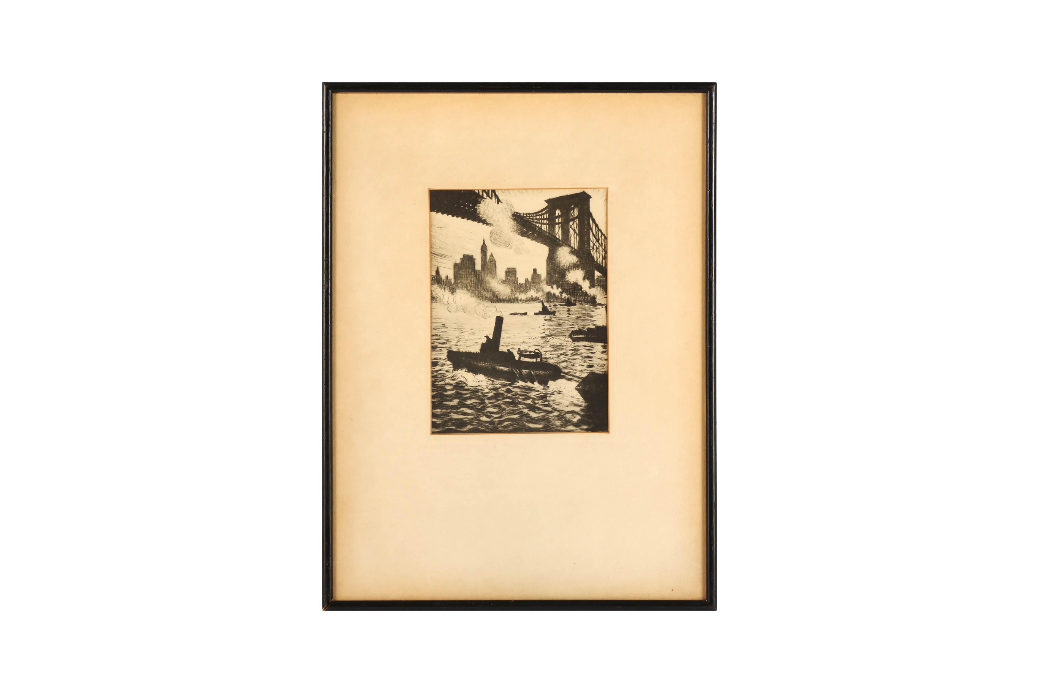 Lot 524 - CHRISTOPHER R. W. NEVINSON ARA (BRITISH 1889-