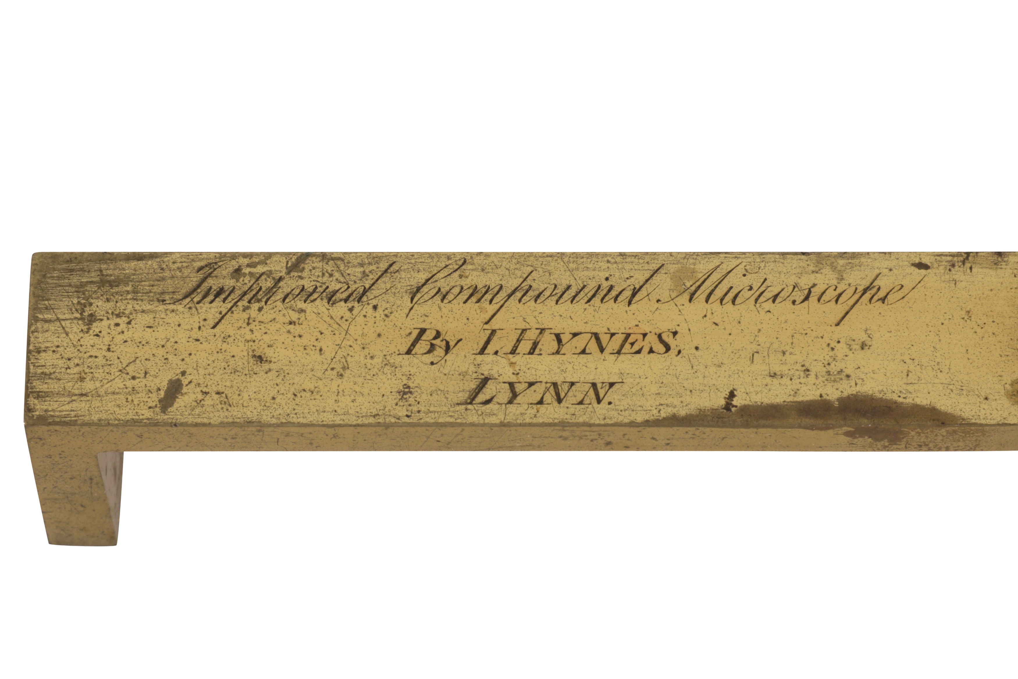 Lot 136 - A "Jones Most Improved" Type Brass Compound