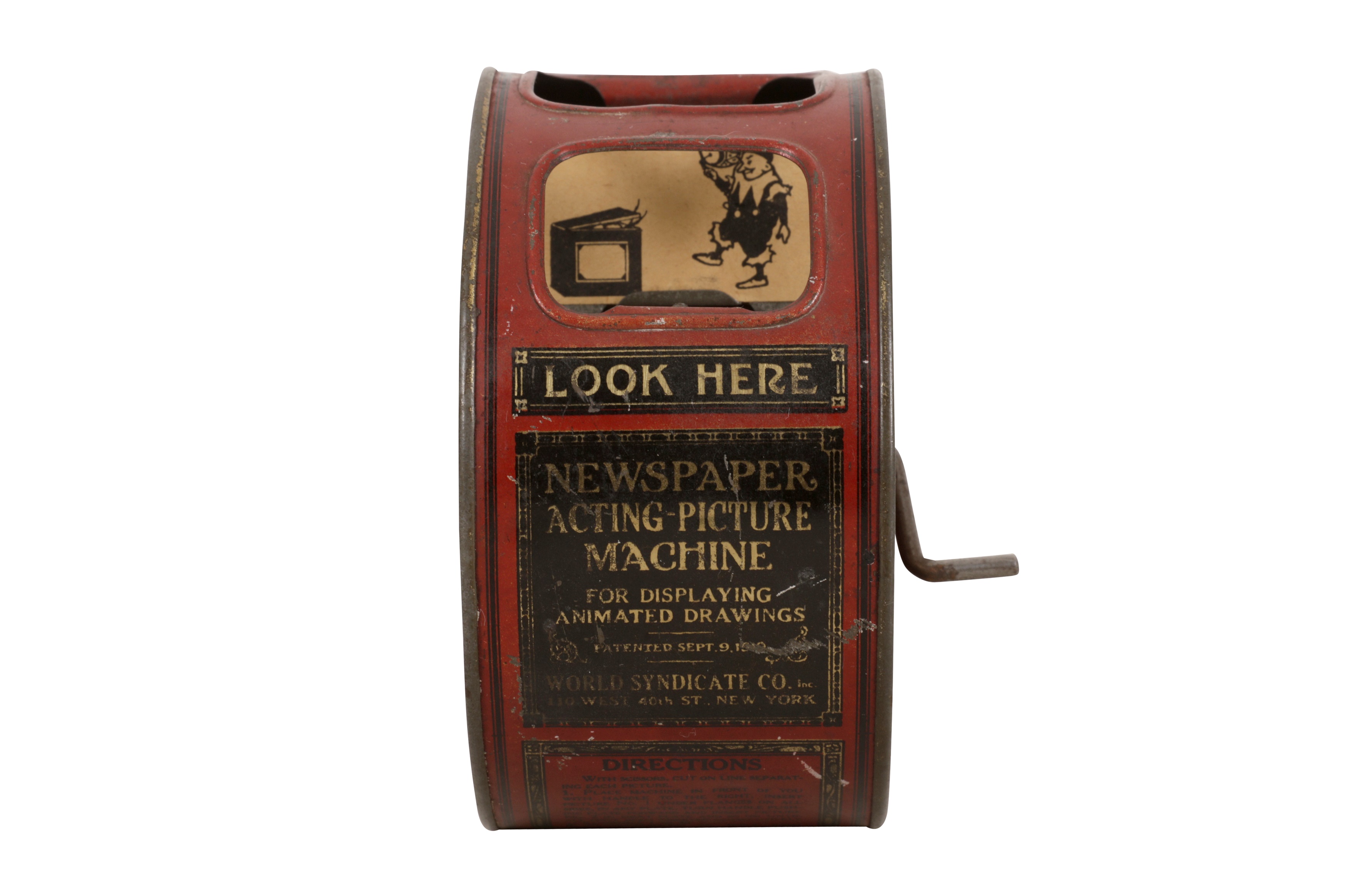 Lot 37 - Mini-Mutoscope: "Newspaper Acting-Picture