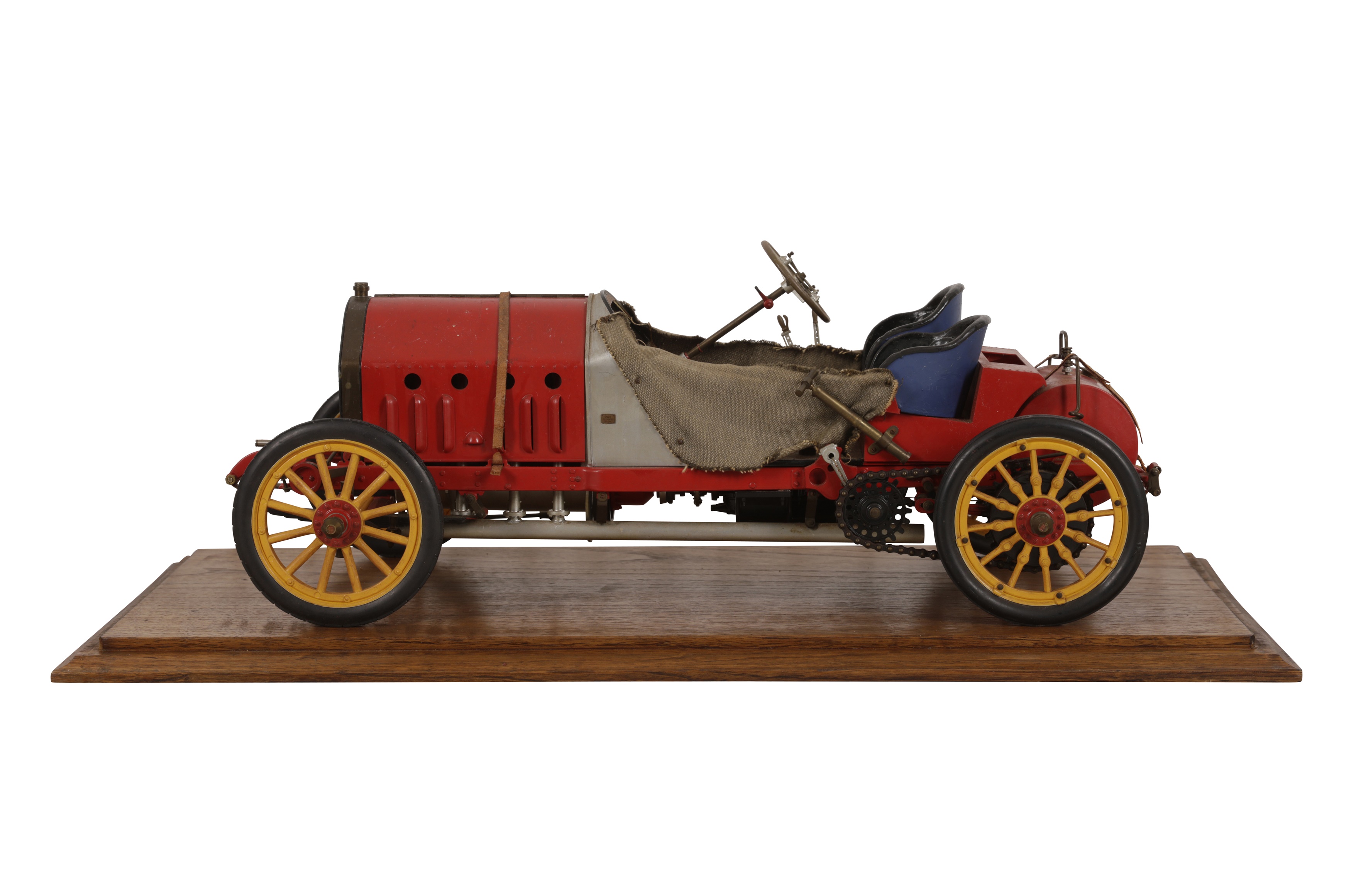 Lot 11 - A 1907 Fiat Grand Prix Racer Model By Pocher