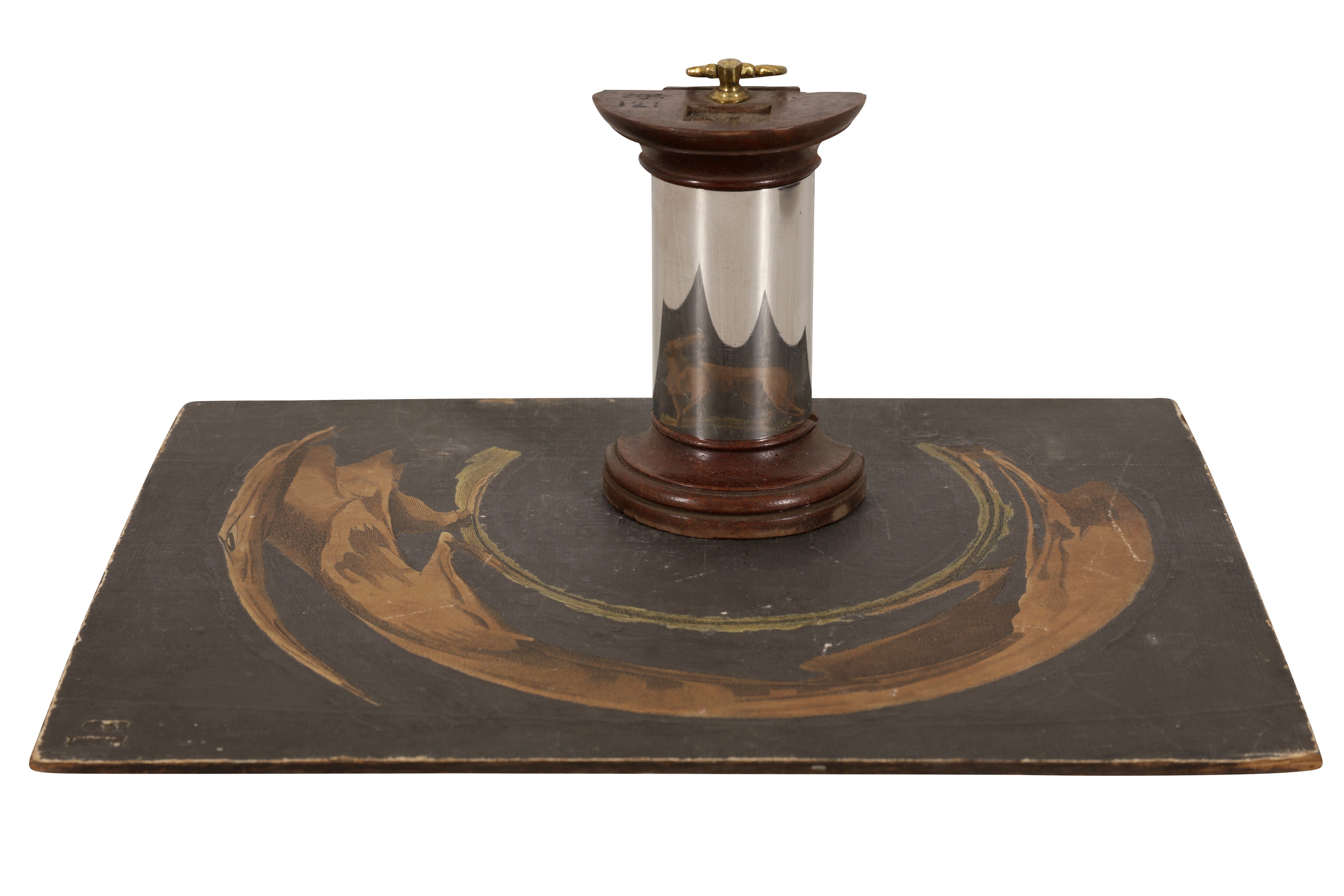 Lot 31 - A Rare 18th Century Anamorphoscope