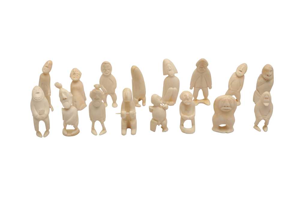 Lot 414 - A COLLECTION OF GREENLANDIC INUIT MARINE