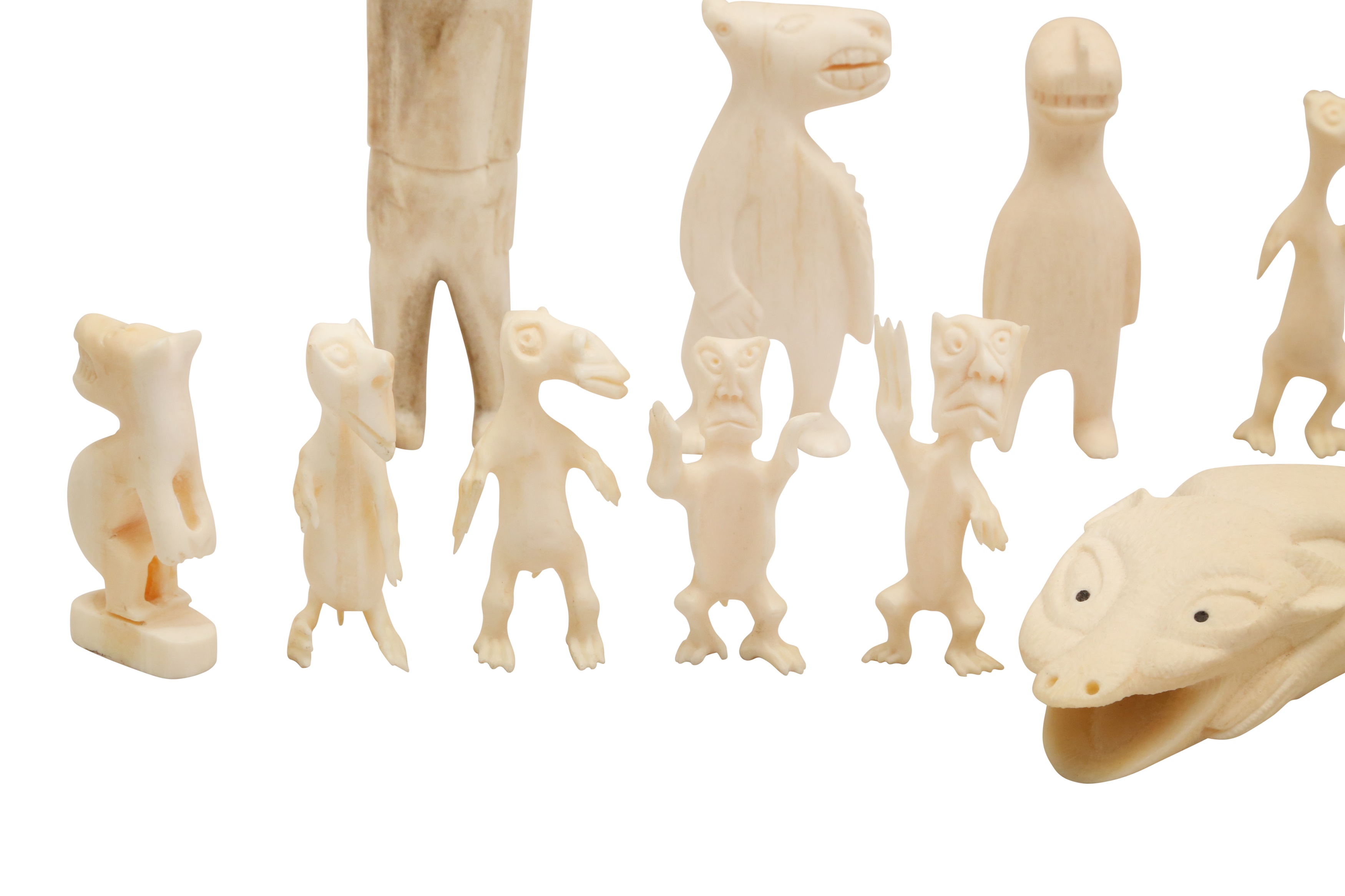 Lot 415 - A COLLECTION OF GREENLANDIC INUIT MARINE