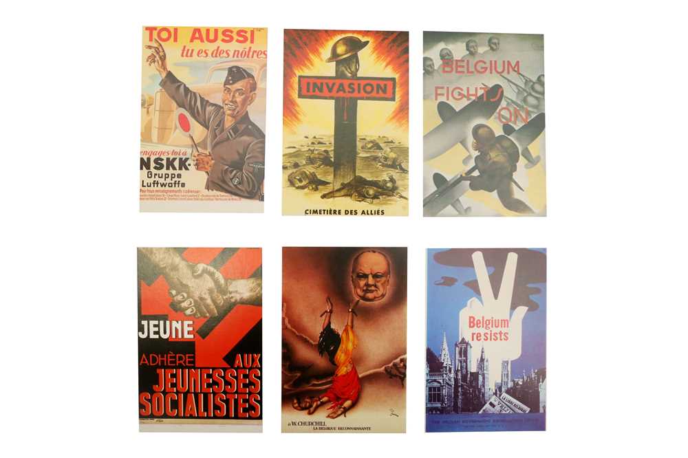 Lot 270 - POSTCARDS - WWII PROPAGANDA INTEREST