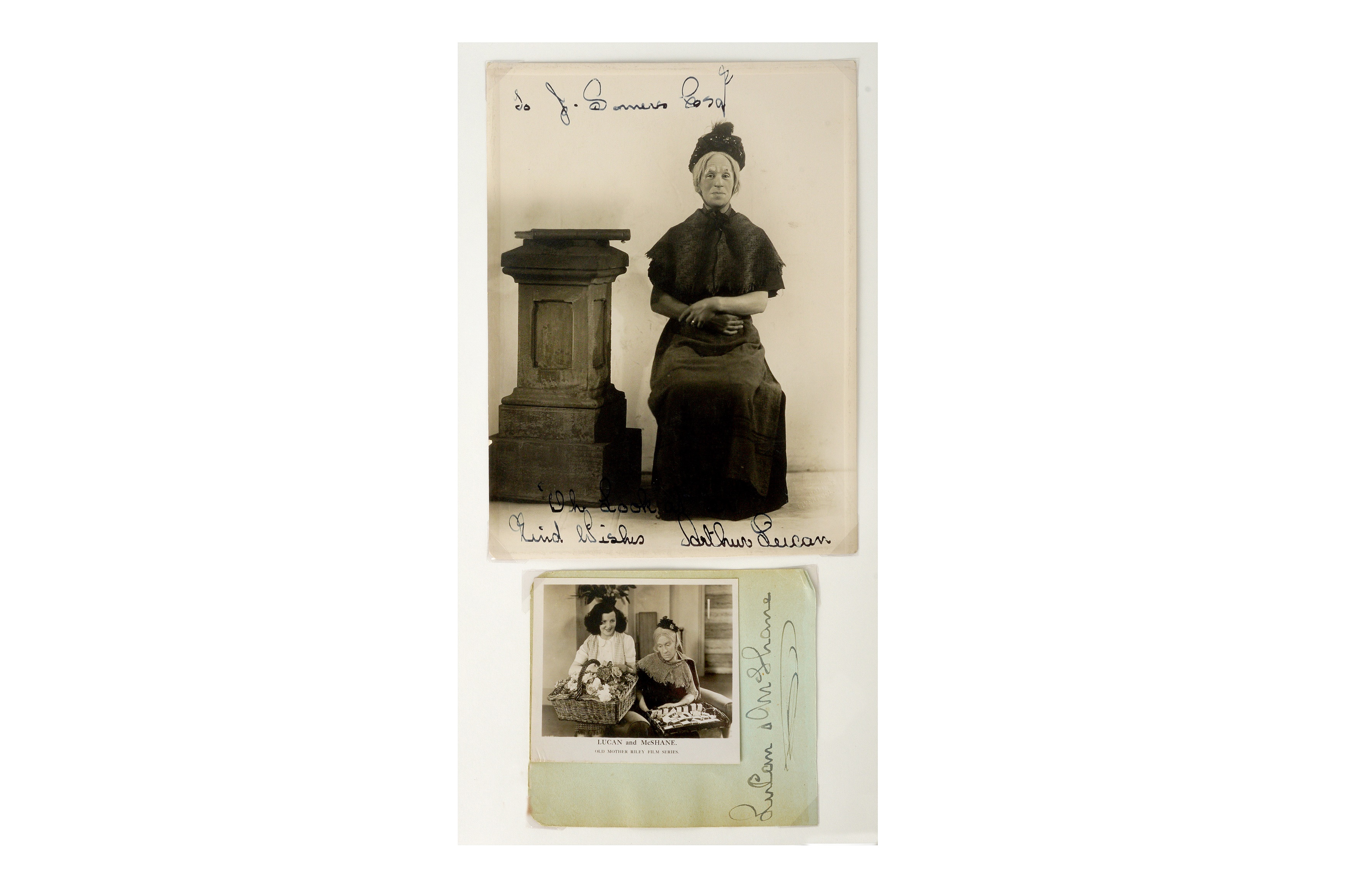 Lot 358 - Autograph Collection.- Vintage Music Hall