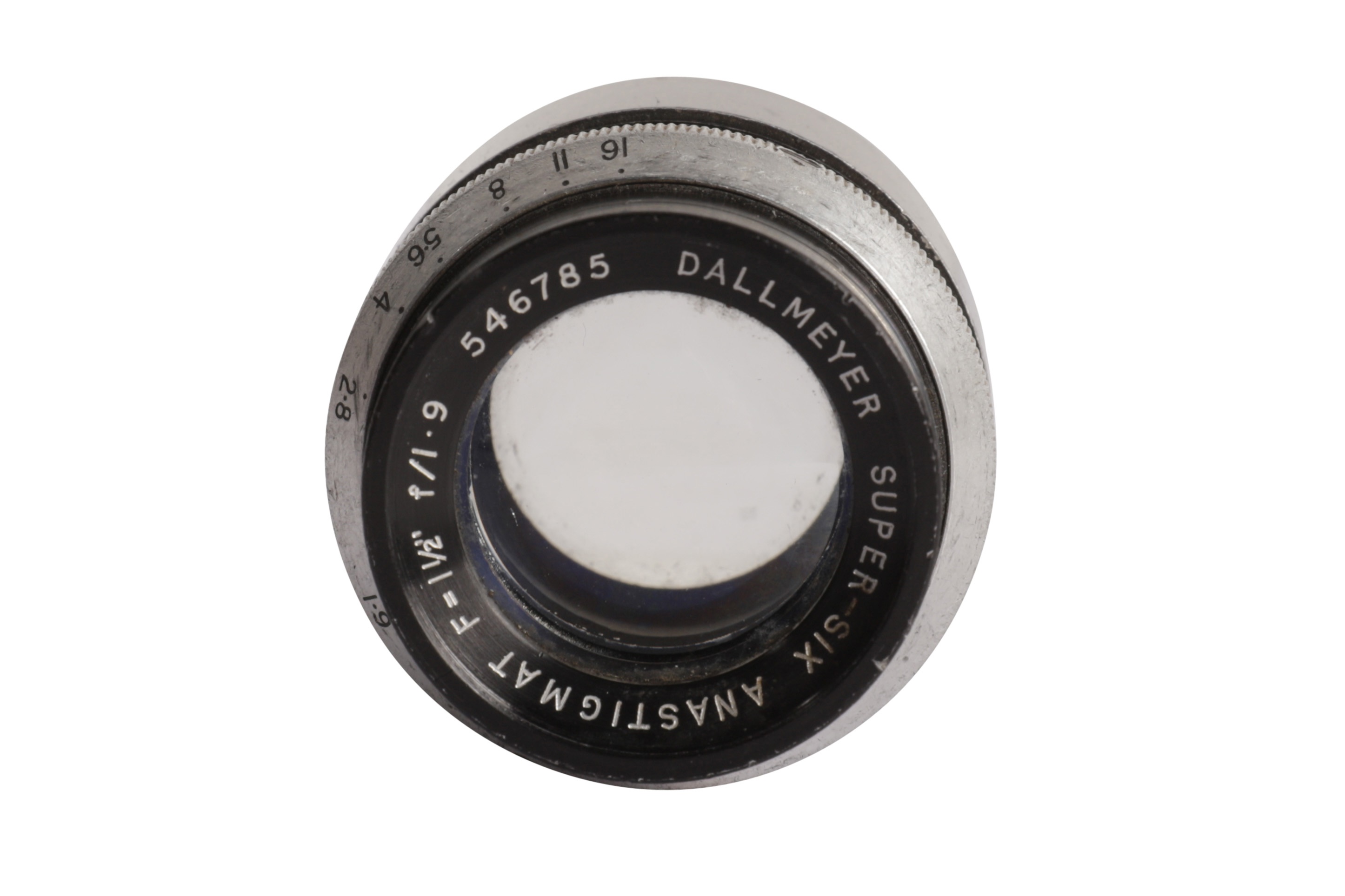 Lot 342 - A Dallmeyer 1 1/2" (38mm) f/1.9 Super-Six