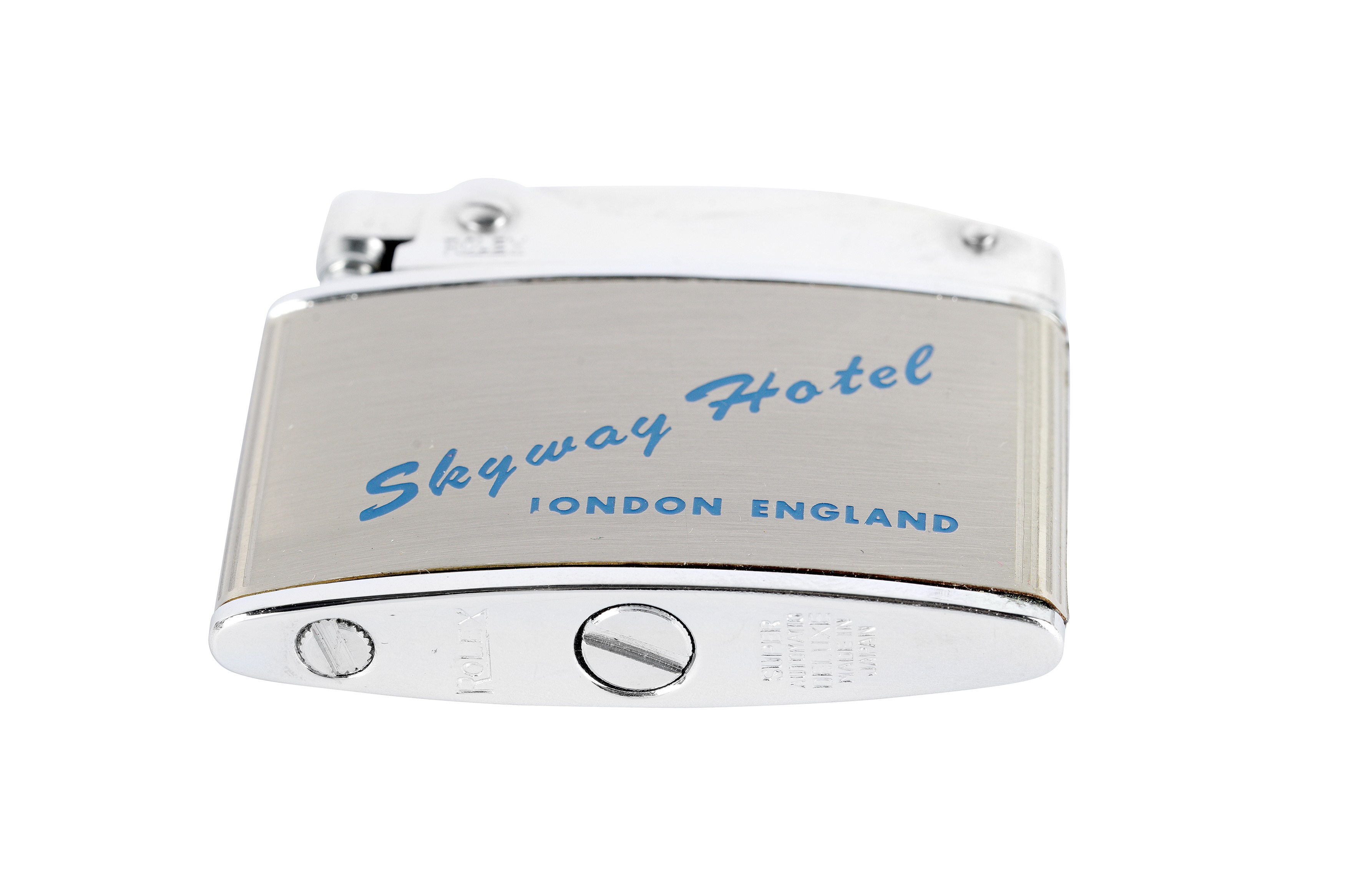 Lot 204 - Rolex 'Skyway Hotel' Advertisement Lighter,