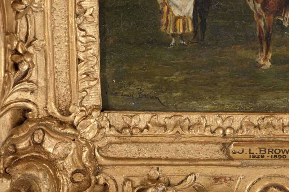 Lot 231 - JOHN LEWIS BROWN (FRENCH 1829-1890)