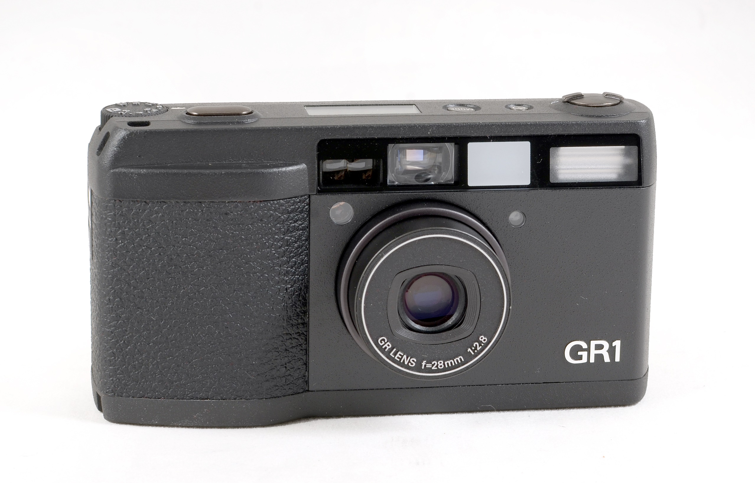Lot 61 - Black Ricoh GR1 Compact Film Camera.
