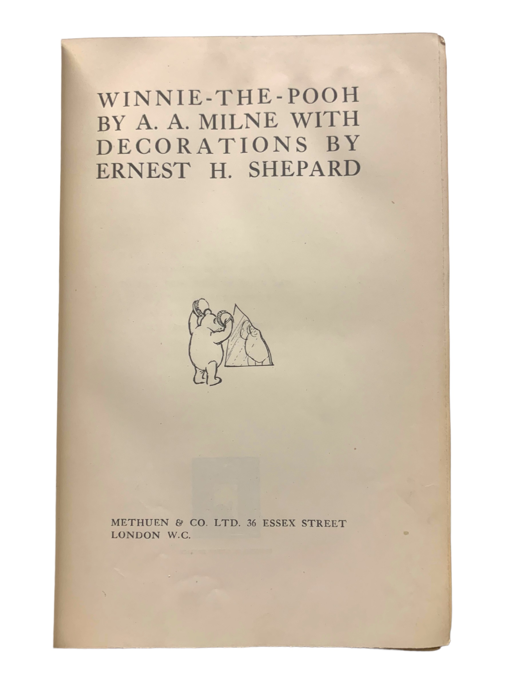 Lot 314 - Milne (A. A.) Winnie-the-Pooh