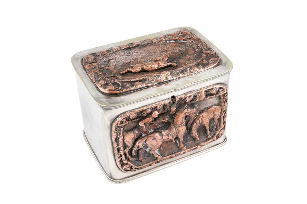 Lot 1263 - A VICTORIAN SILVER PLATED (EPNS) AND