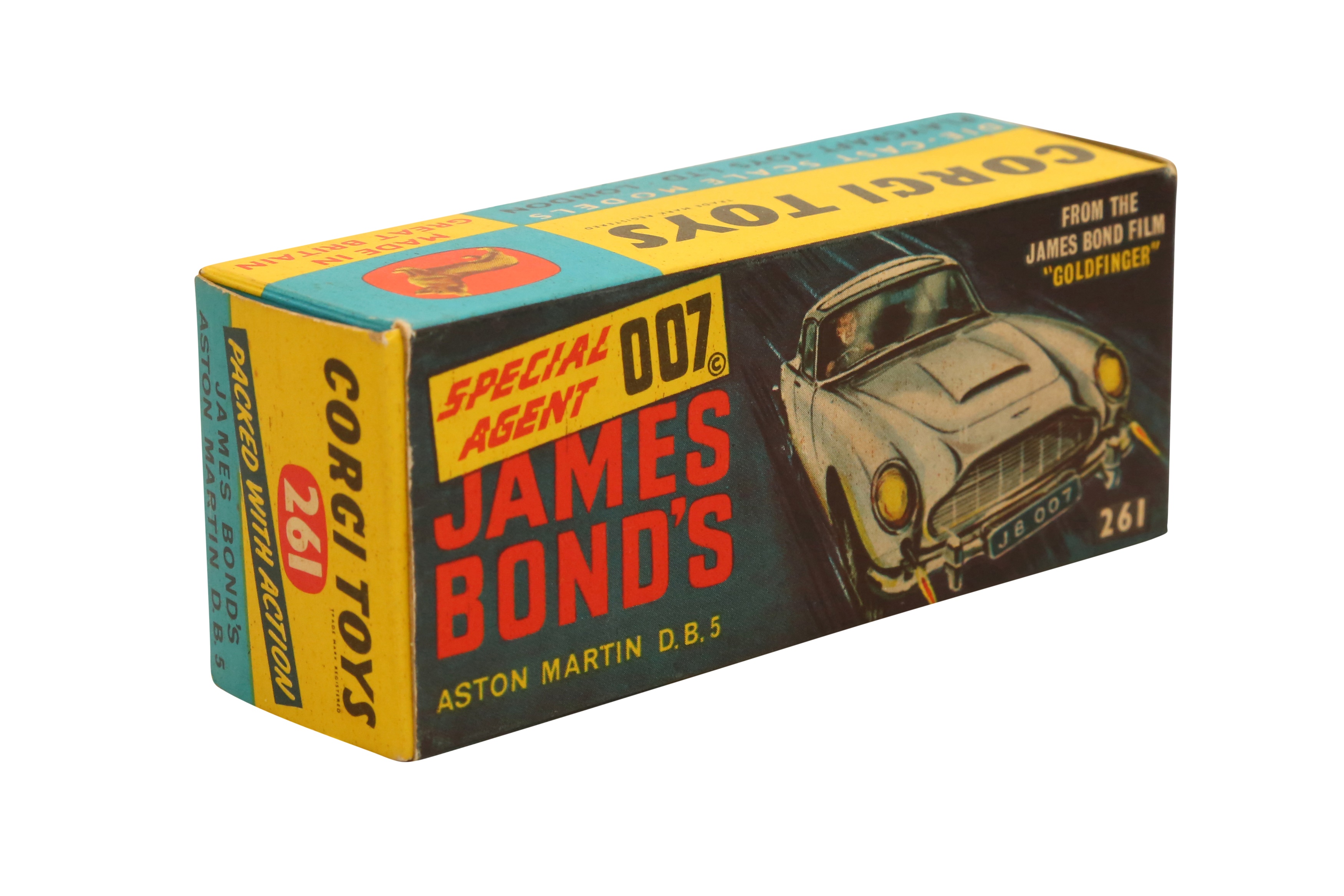 Lot 1735 - A BOXED CORGI TOYS SPECIAL AGENT 007 JAMES