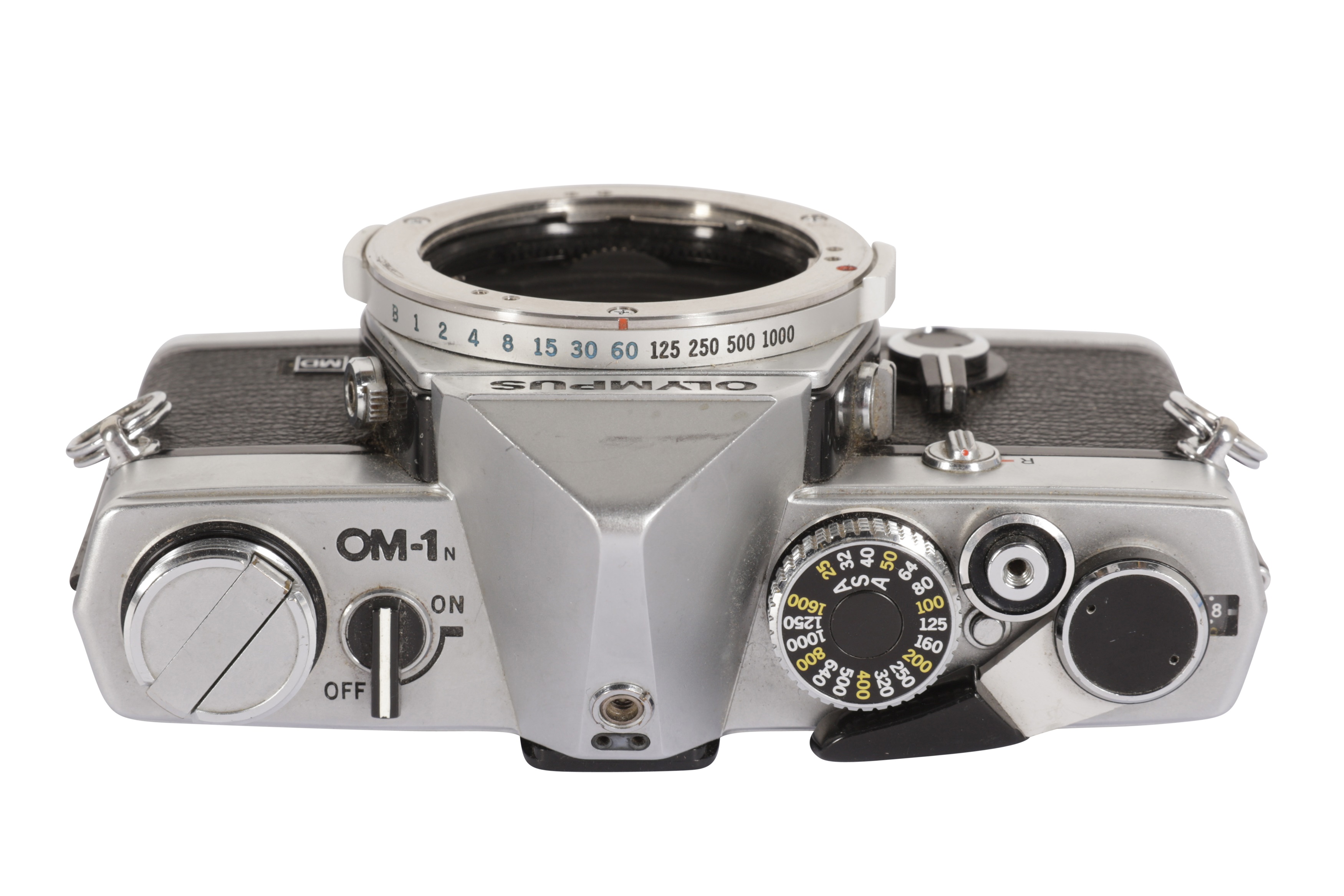 Lot 86 - An Olympus OM-1N SLR Camera