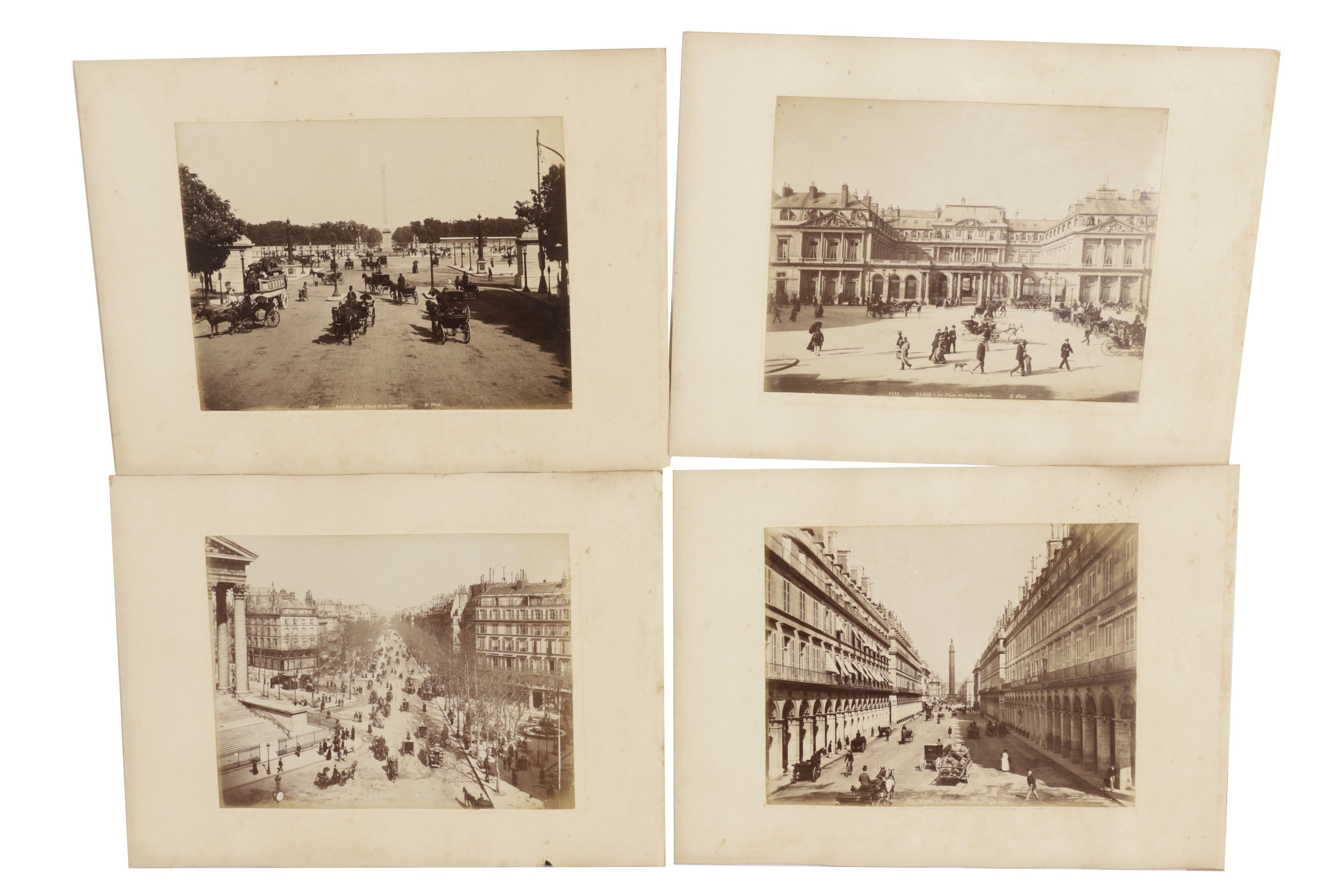 Lot 458 - Mixed Albumen Photographs