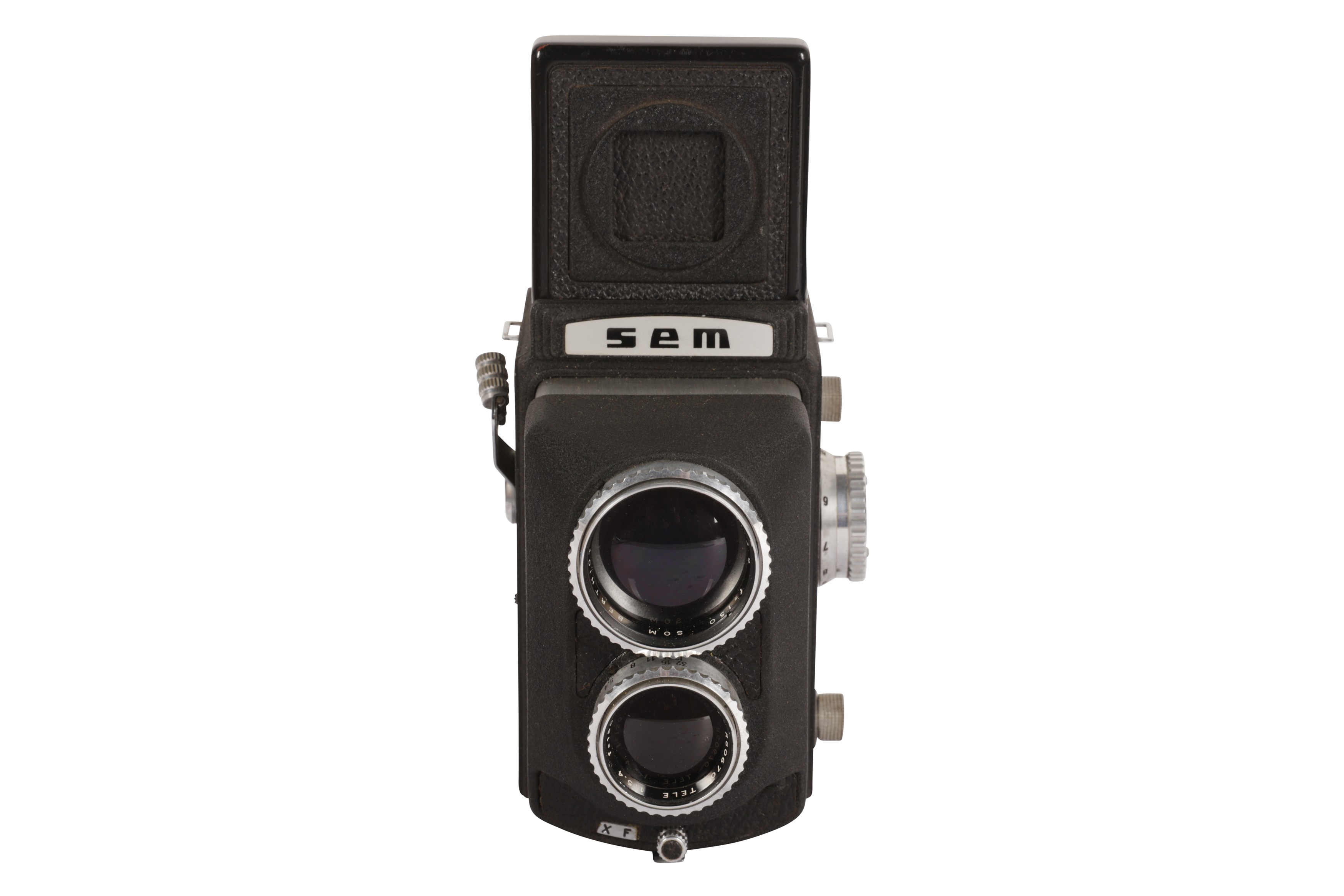 Lot 140 - A SEM Semflex Studio-Standard TLR Camera
