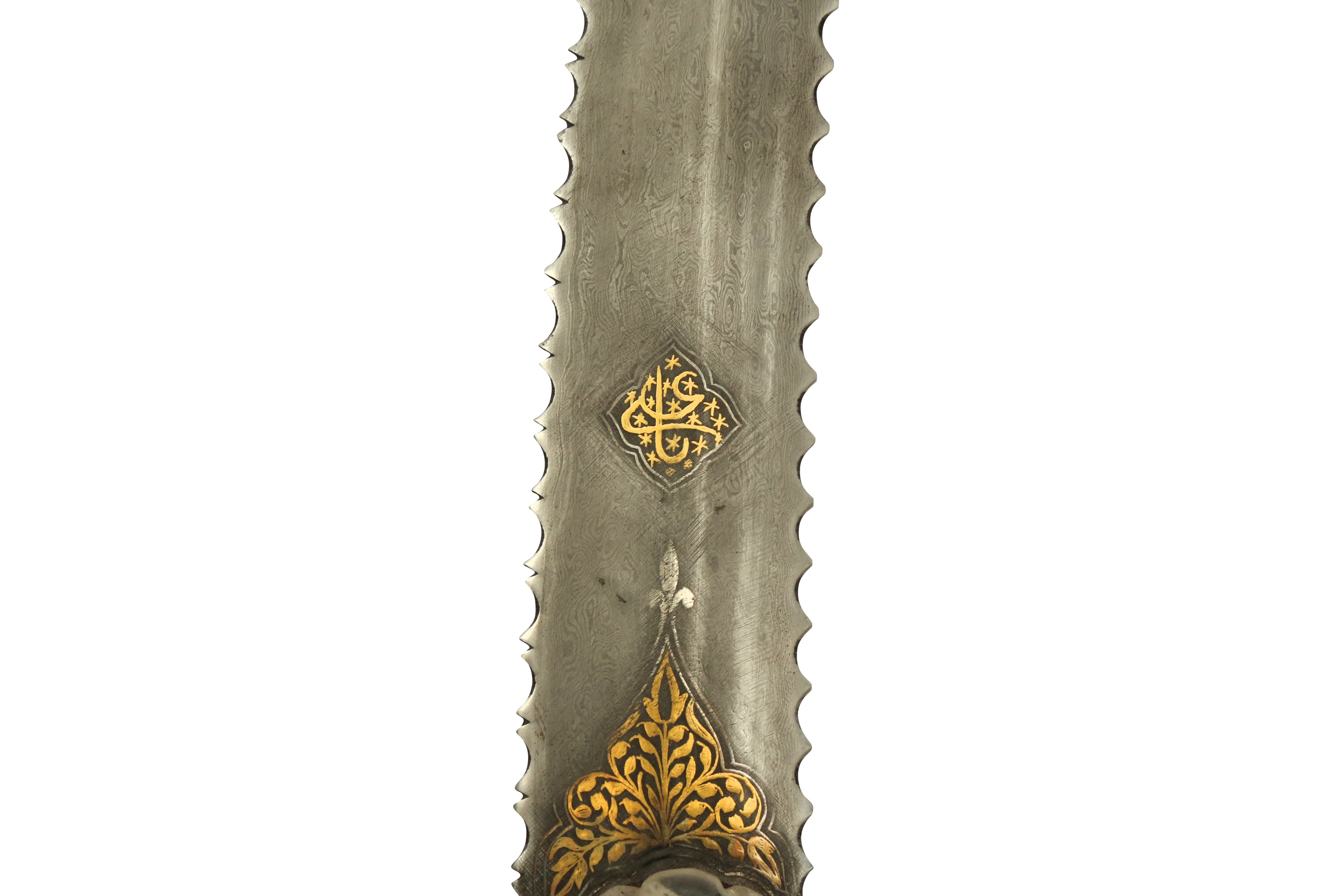 Lot 84 - A MUGHAL-REVIVAL ROCK CRYSTAL-HILTED DAGGER