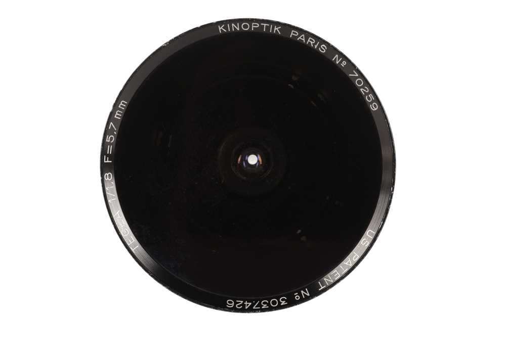 Lot 231 - A Kinoptik Paris 5.7mm f/1.8 Wide Angle Cine