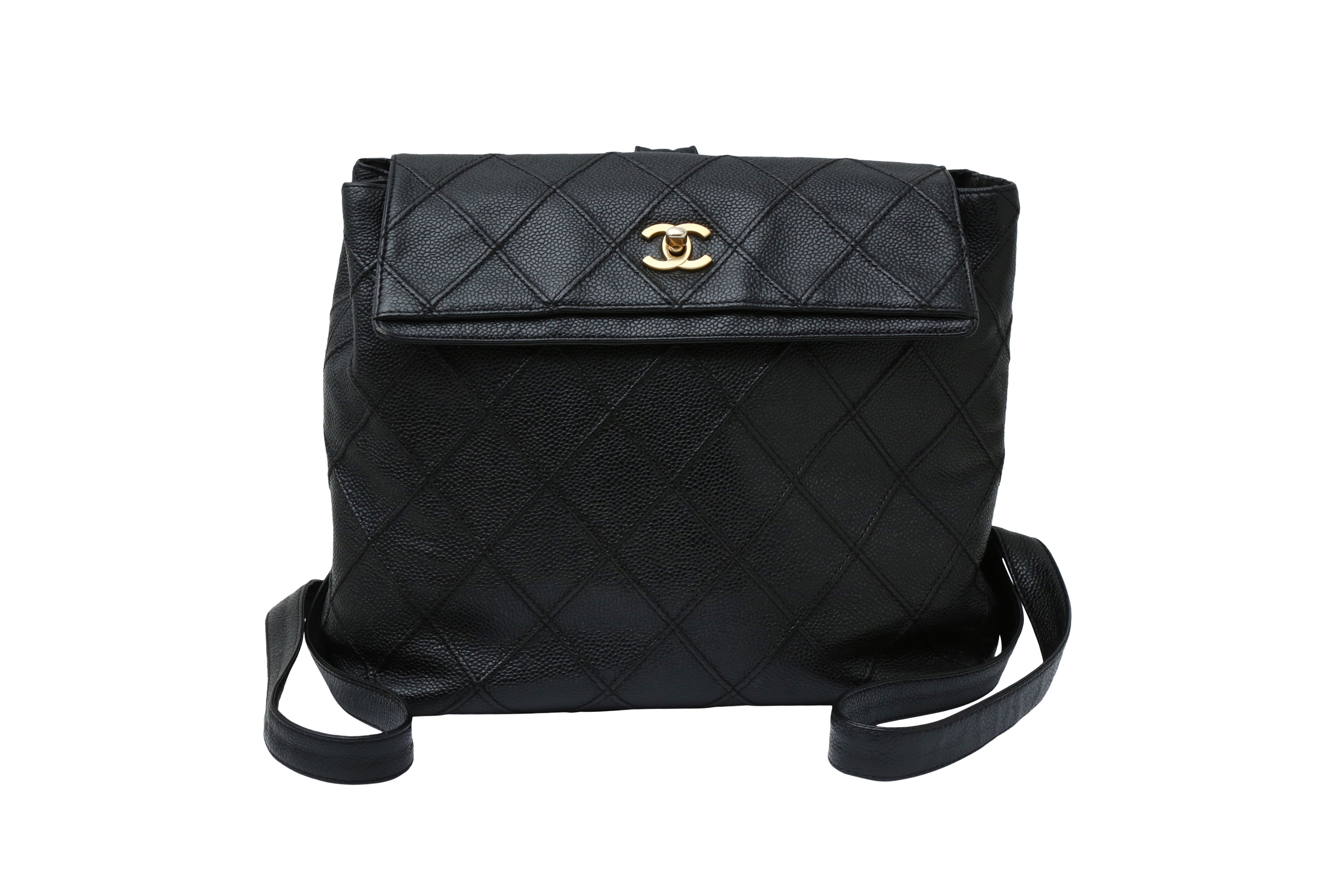 Lot 415 - Chanel Black Square Timeless Classic