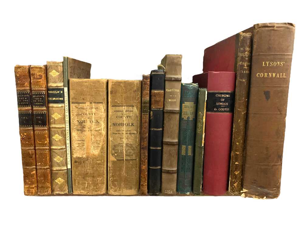 Lot 61 - British topography.-