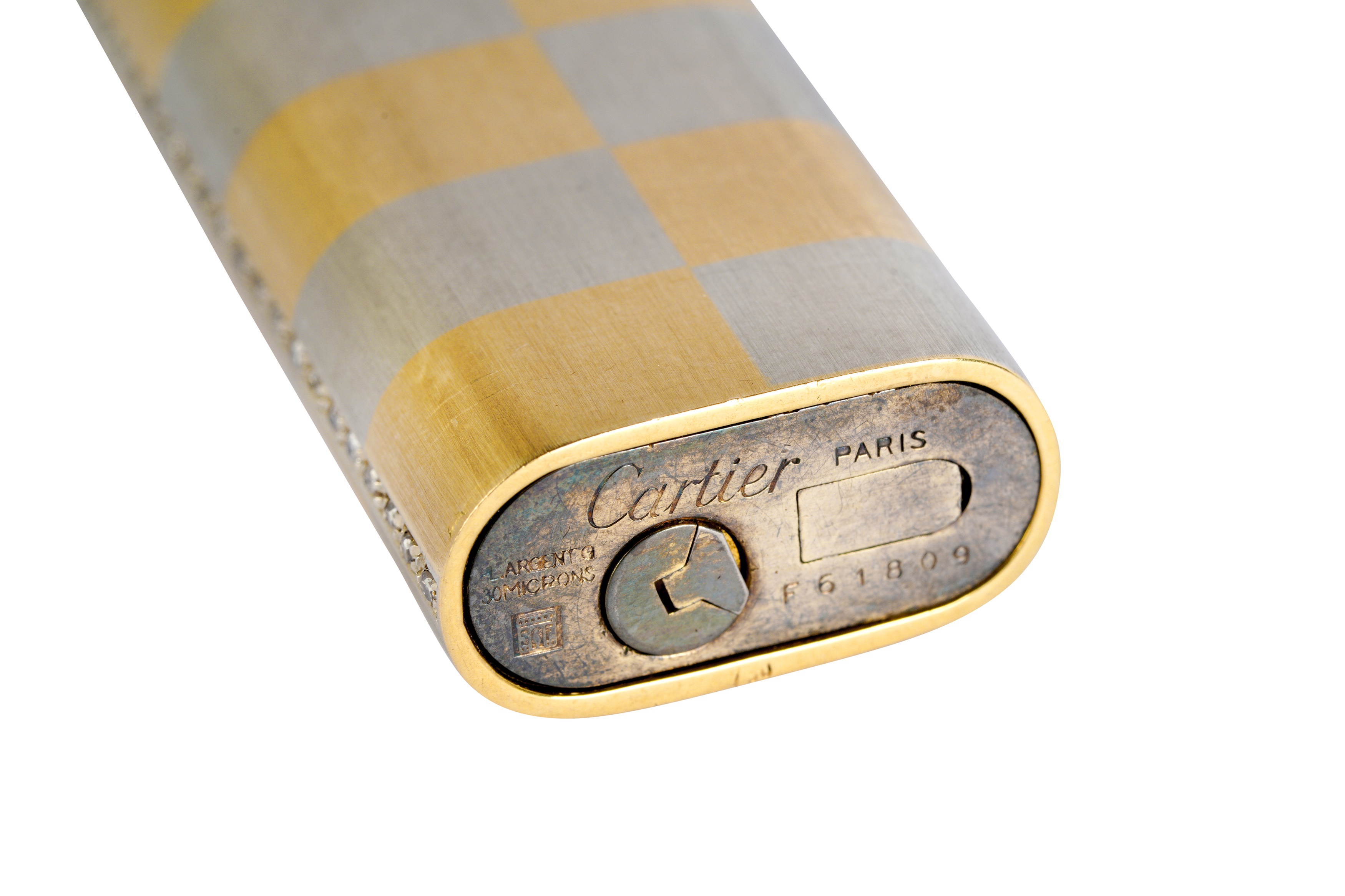 Lot 203 - CARTIER CIGARETTE LIGHTER.