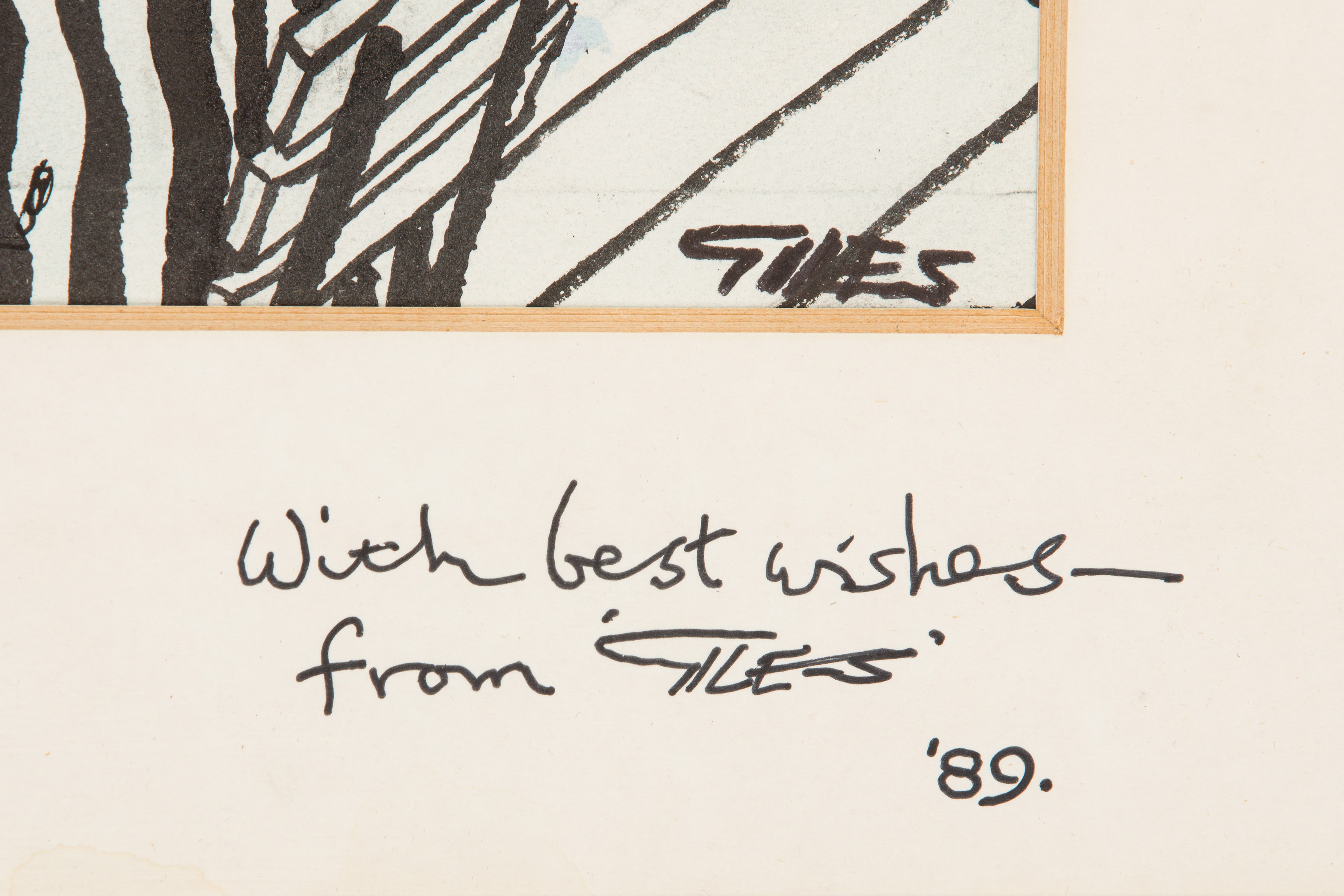 Lot 94 - CARL RONALD GILES, O.B.E. (BRITISH,