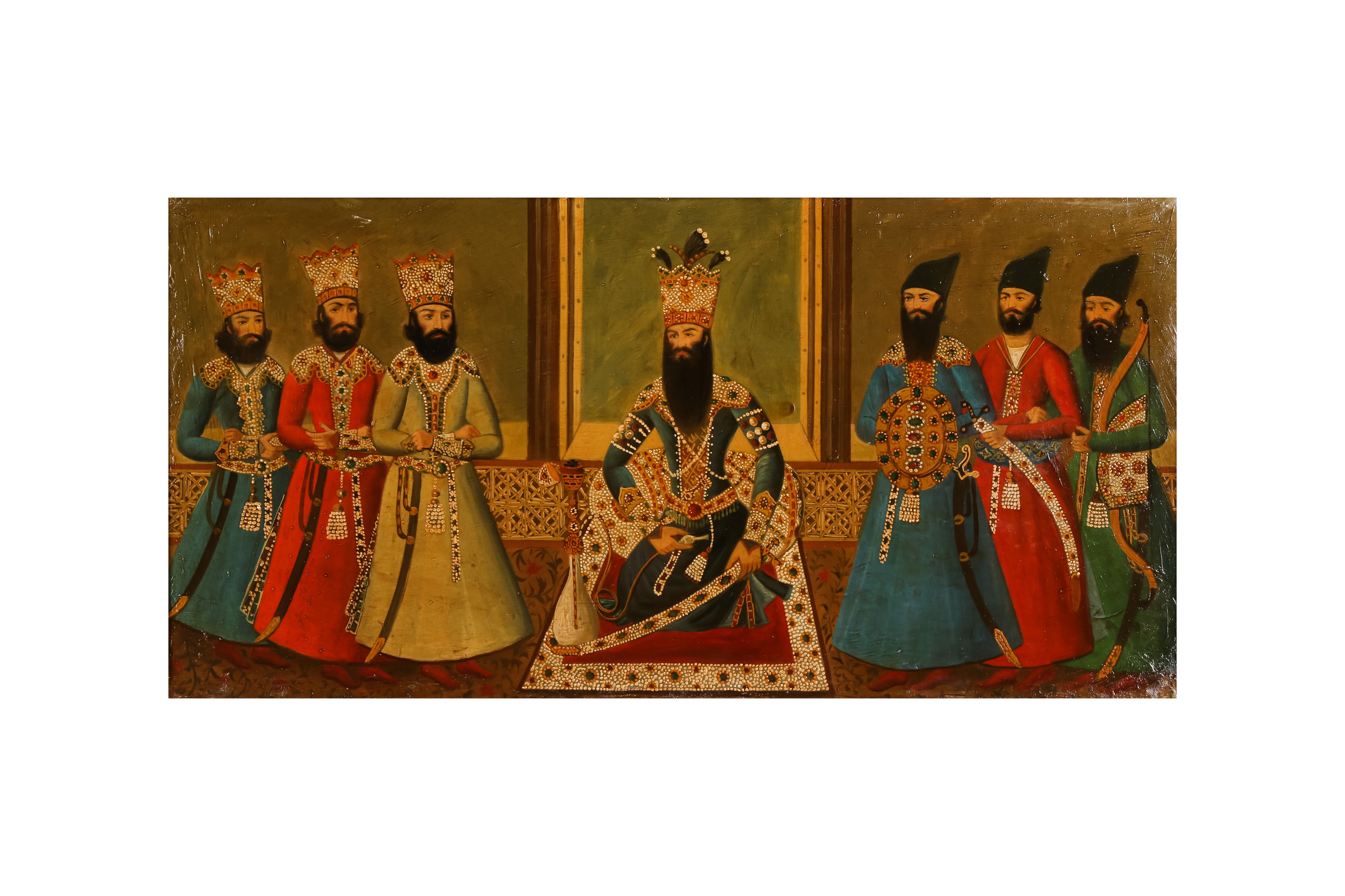 Lot 202 - FATH 'ALI SHAH QAJAR AND HIS COURT