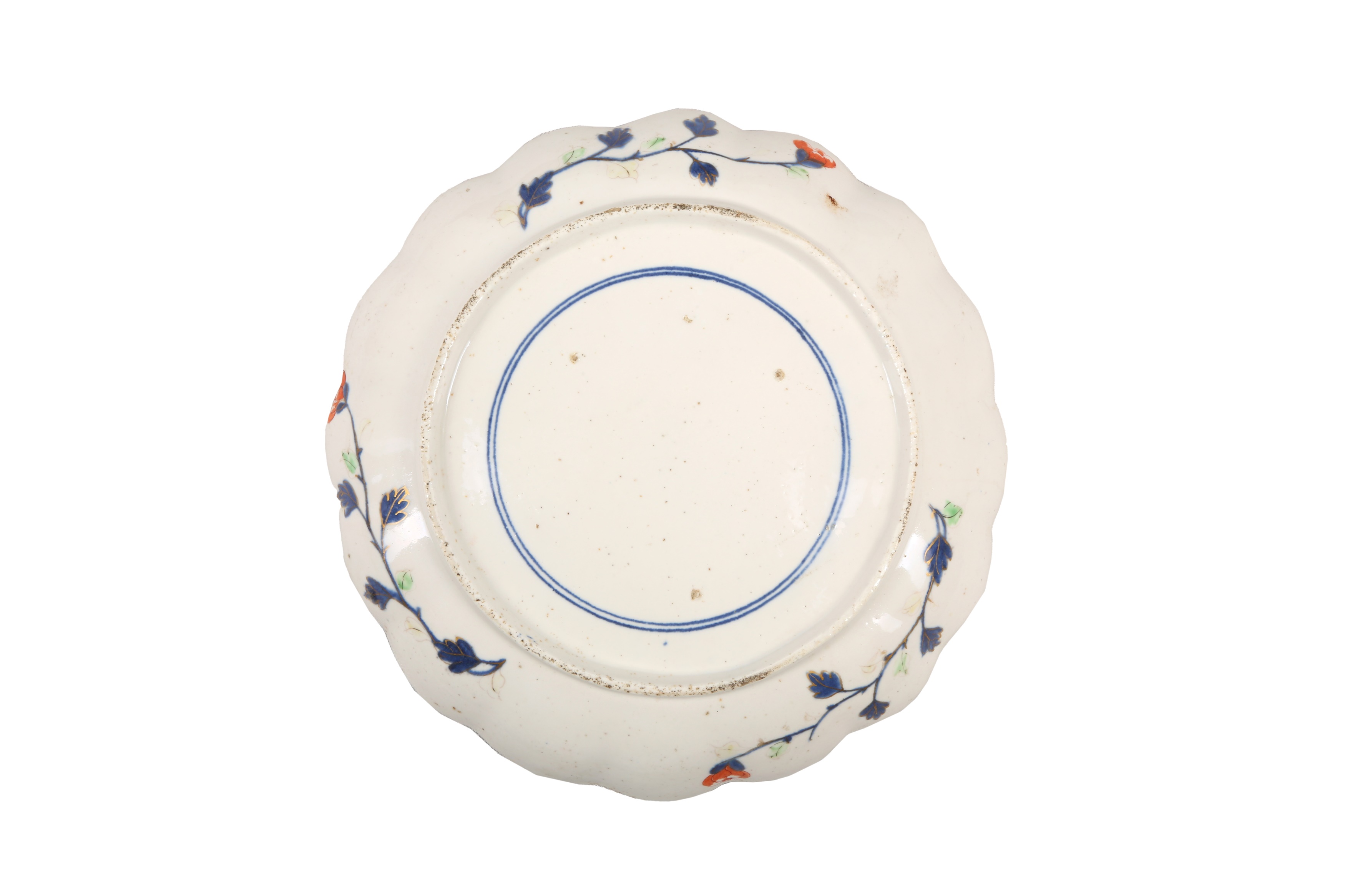 Lot 122 - A CHELSEA PORCELAIN BROCADE IMARI PATTERN