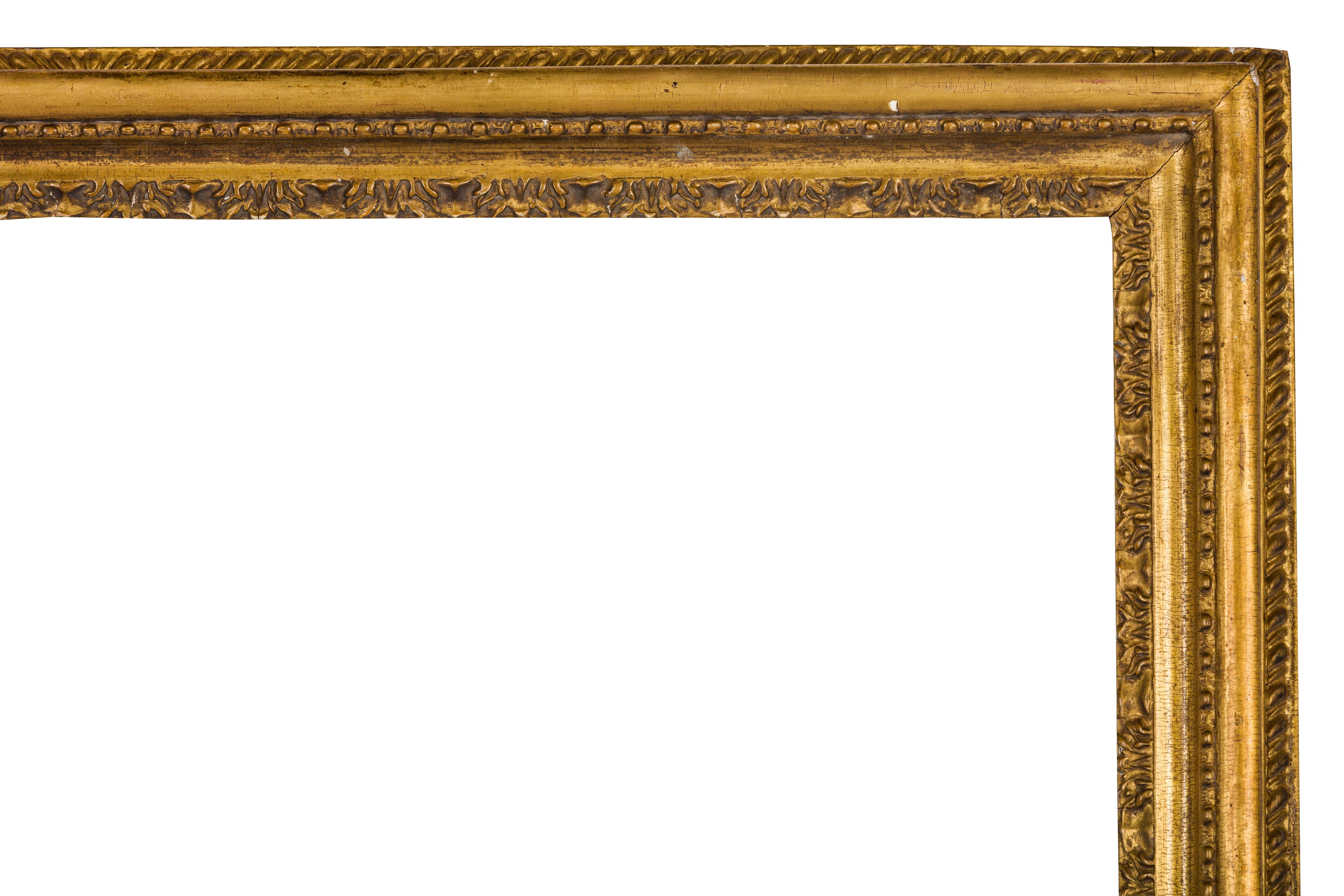 Lot 112 - AN ITALIAN 18TH CENTURY CARVED, GILDED AND