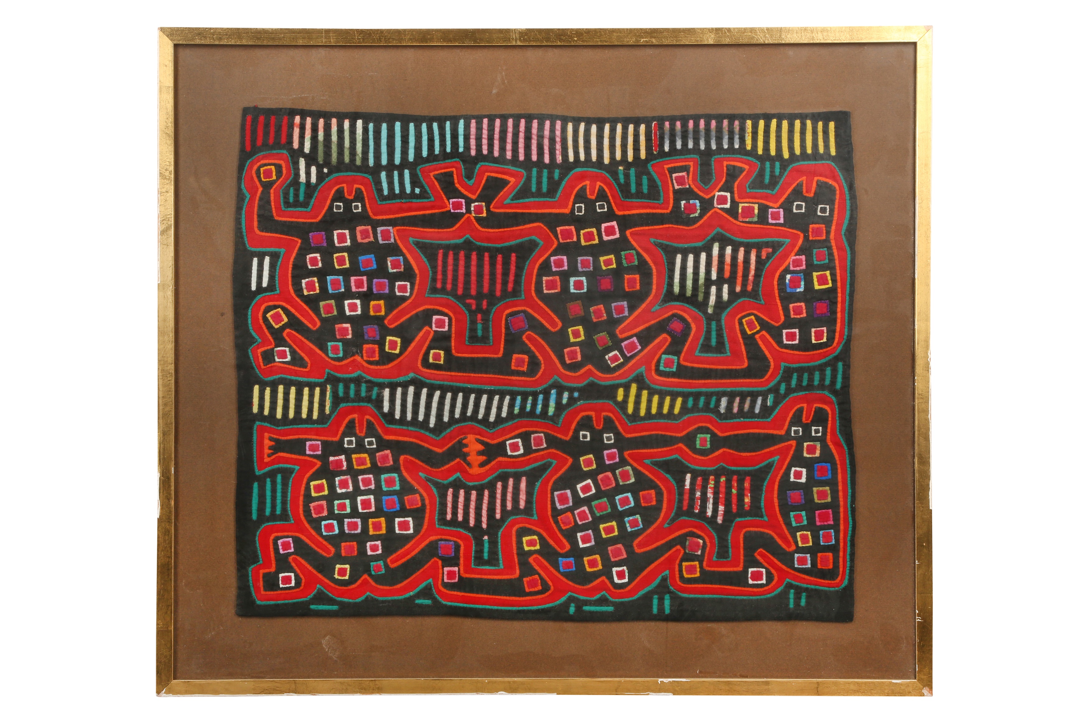 Lot 1349 - A GROUP OF MOLAS TEXTILES - CUNA INDIANS,