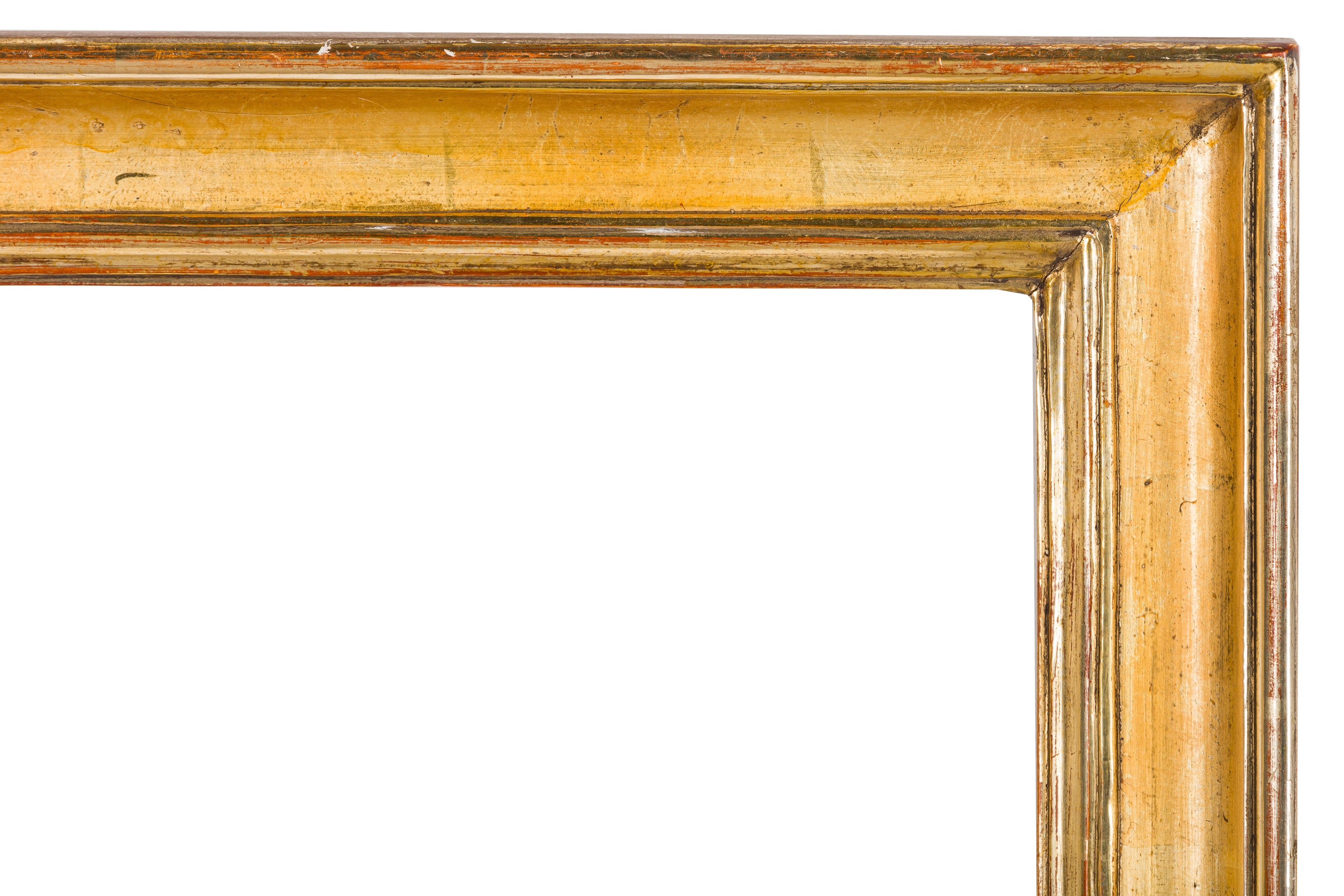 Lot 109 - A NORTHERN EUROPEAN 19TH CENTURY GILT PLAIN