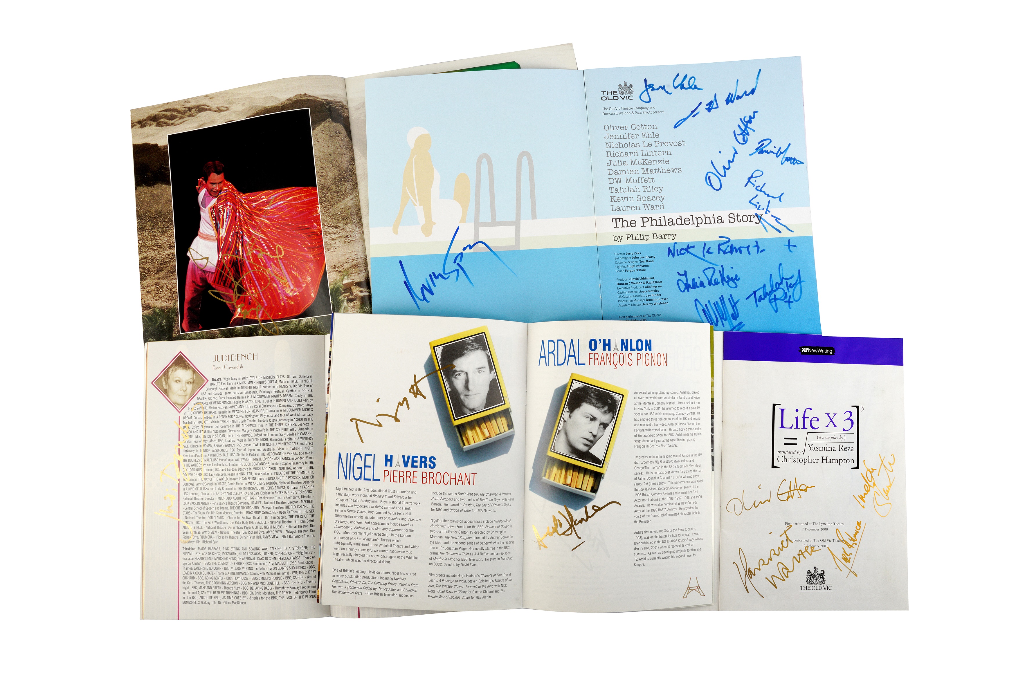 Lot 75 - Autograph Collection.- Signed Theatre