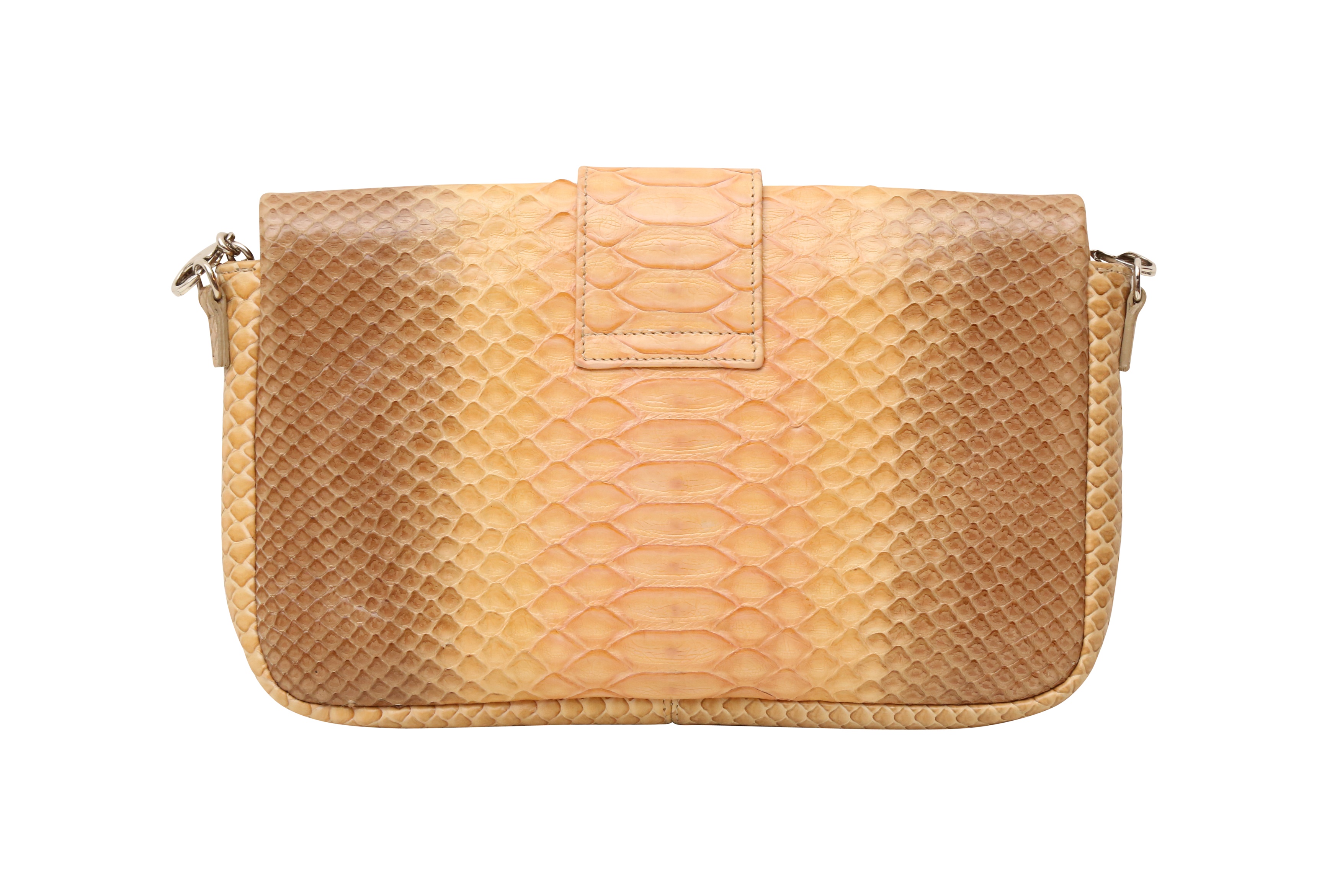 Lot 289 - λ Christian Dior Beige Ombre Python Miss
