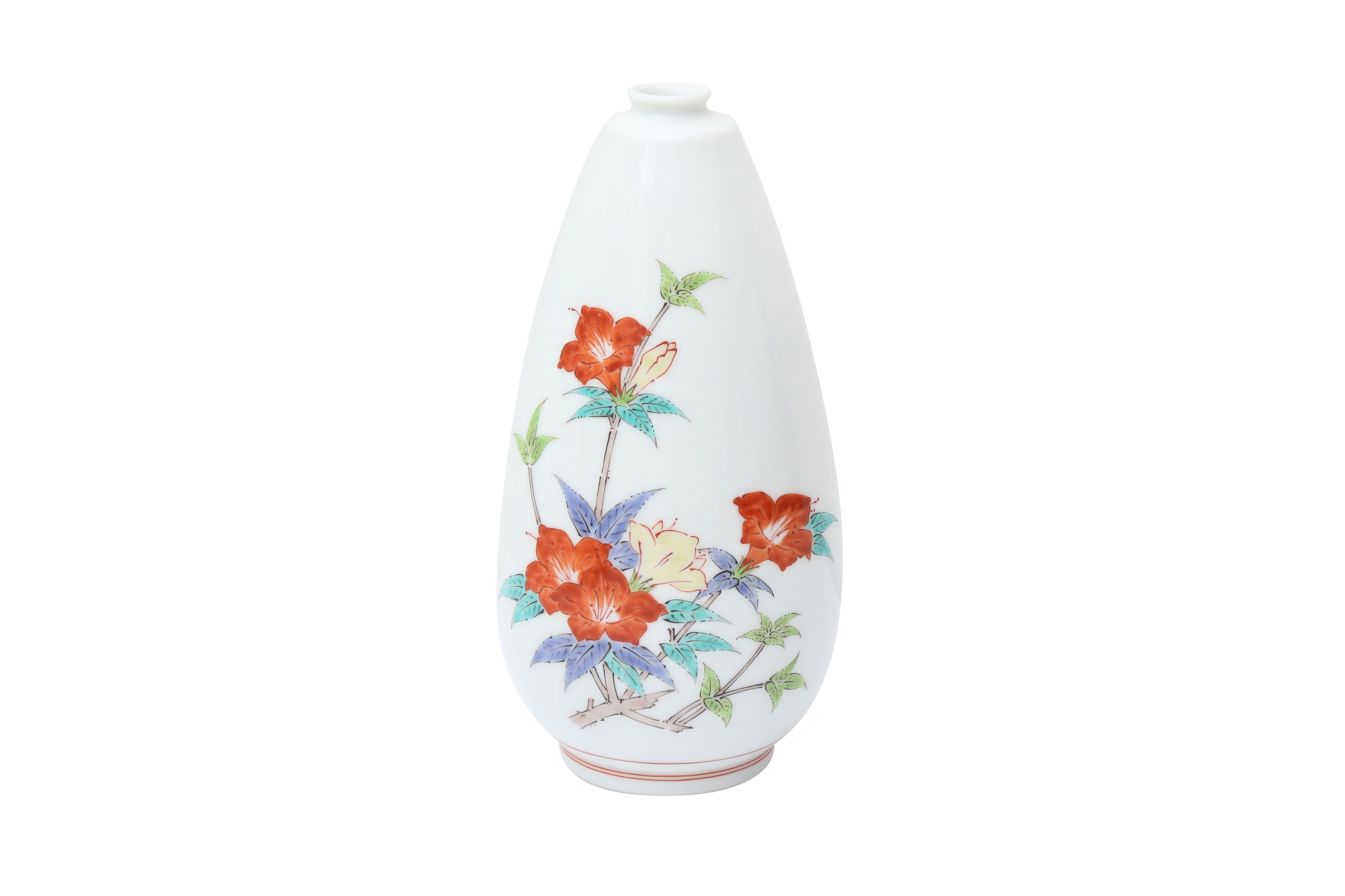 Lot 245 - A JAPANESE VASE BY SAKAIDA KAKIEMON XIV
