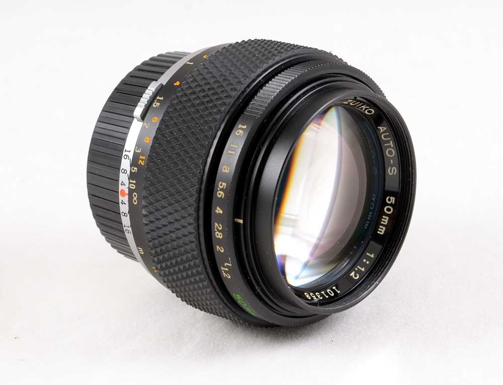 Lot 266 - Olympus Zuiko 50mm f1.2 Fast Prime Lens.