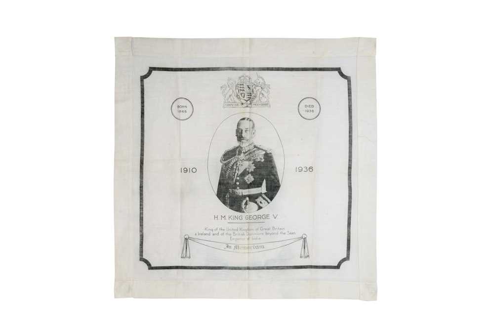Lot 42 - ABDICATION SPEECH BY KING EDWARD VIII ON SILK