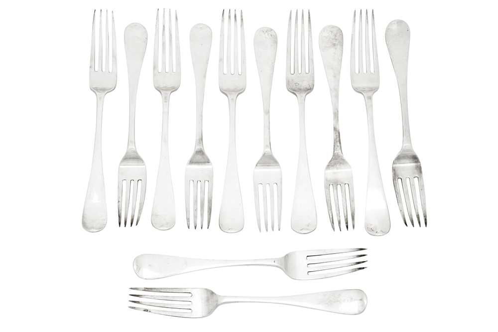 Lot 224 - A set of twelve George III Scottish sterling