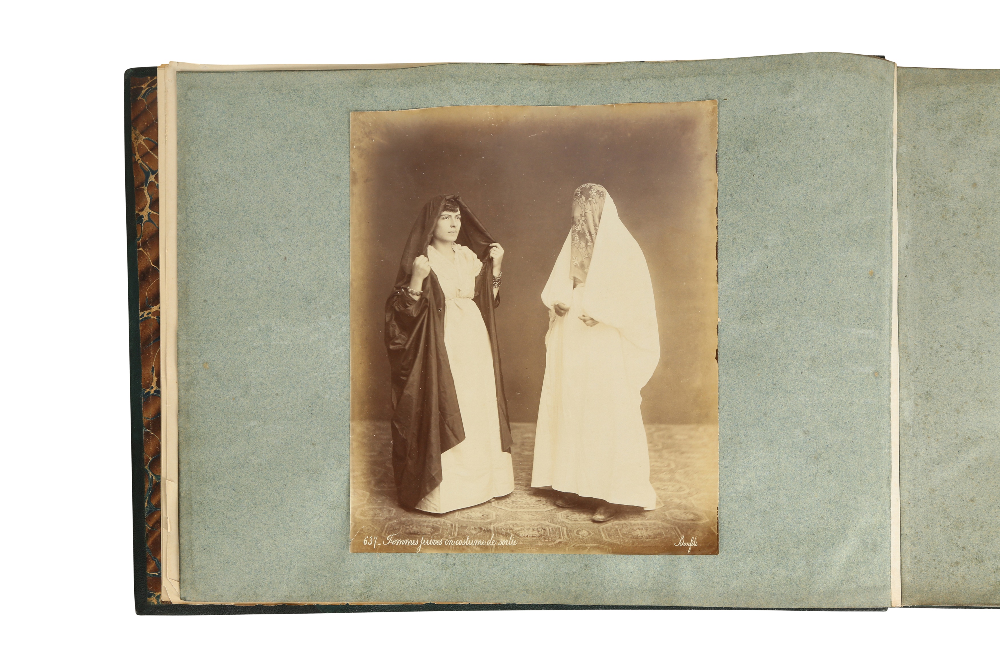 Lot 448 - AN ALBUM OF VIEWS WITH PHOTOGRAPHS OF FELIX