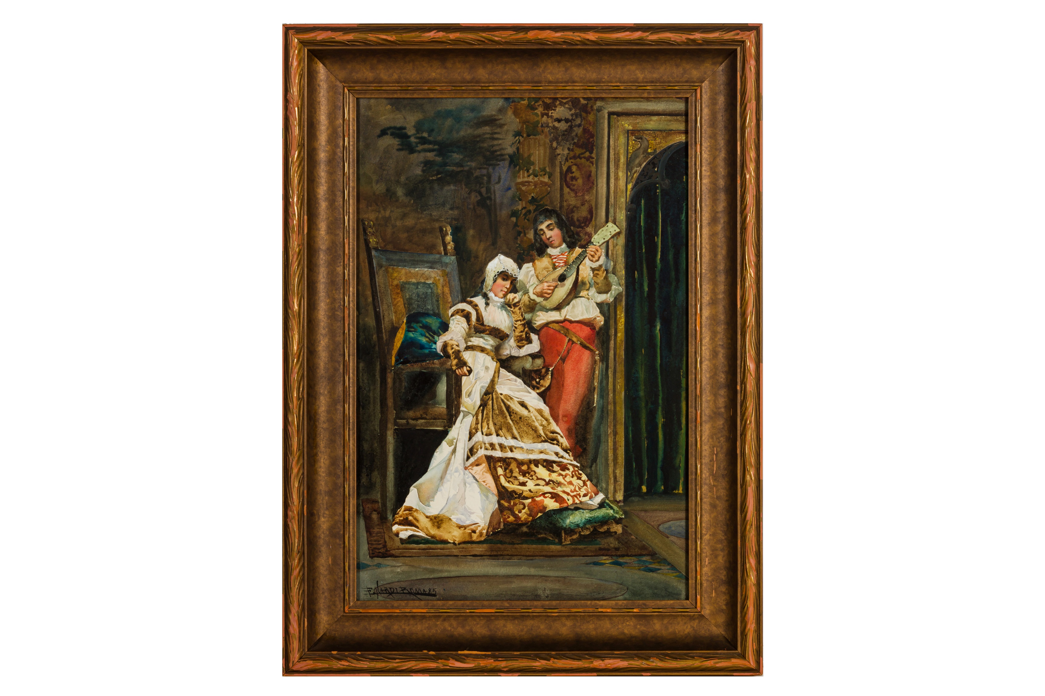 Lot 2 - ENRICO NARDI (ITALIAN ,1864-1947)