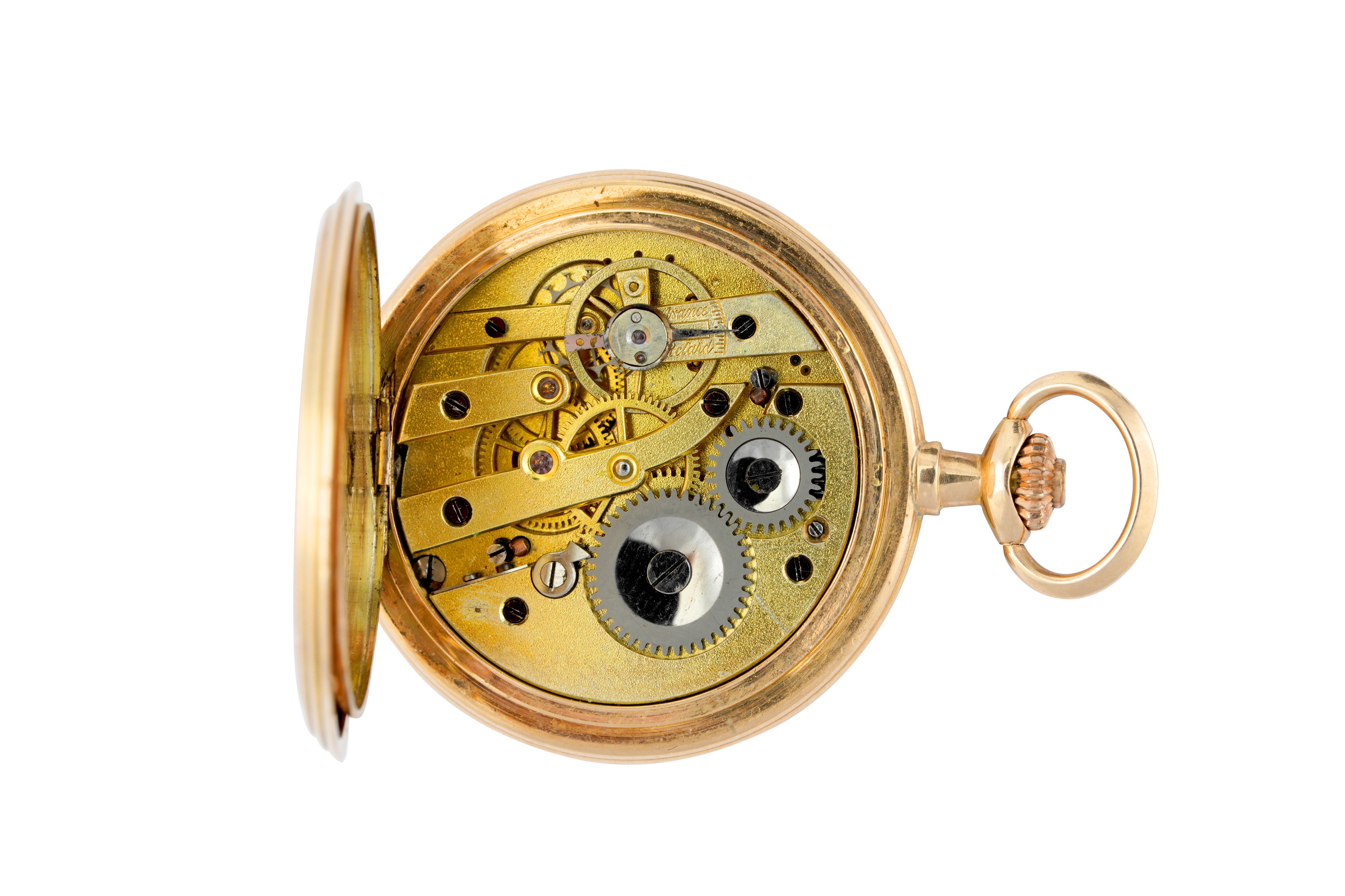 Lot 362 - LOUIS AUDEMARS POCKET WATCH.