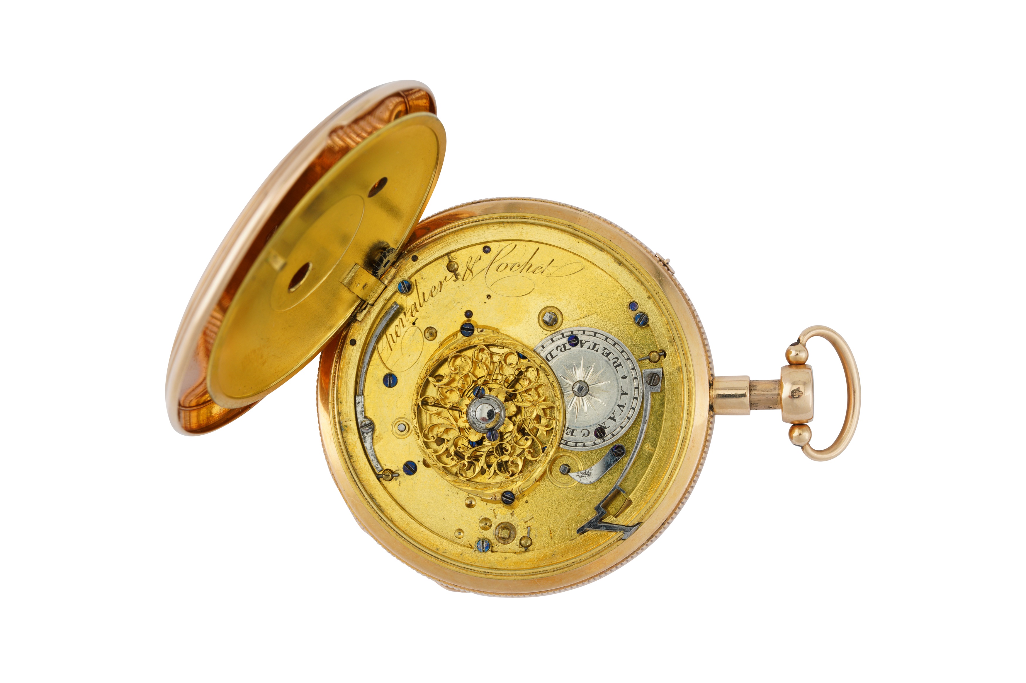 Lot 369 - FUSEE QUARTER REPEATER.