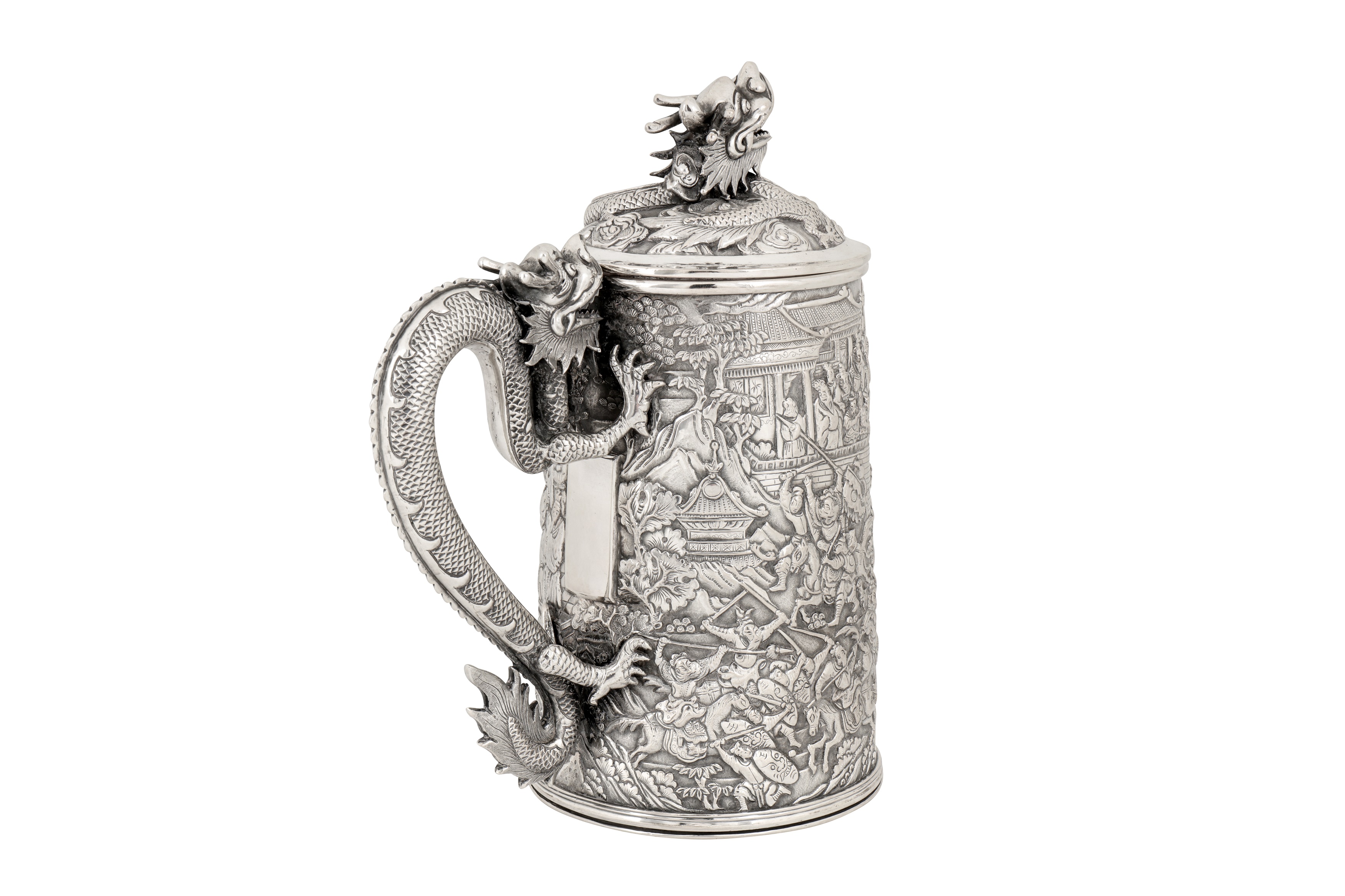 Lot 161 - A large late 19th century Chinese Export