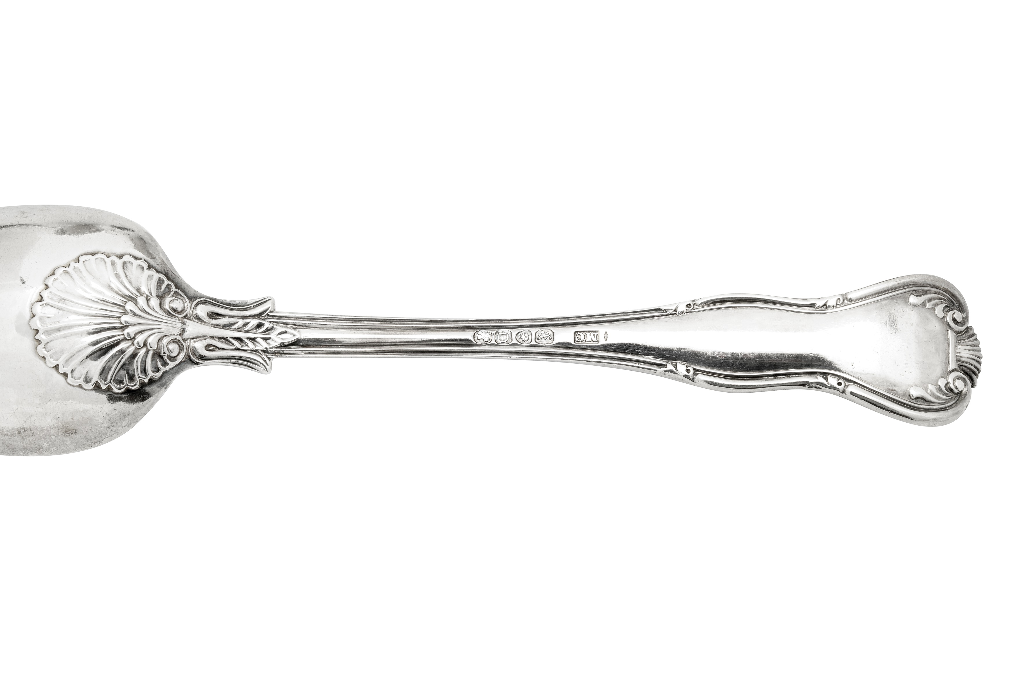 Lot 223 - A set of seven early Victorian sterling