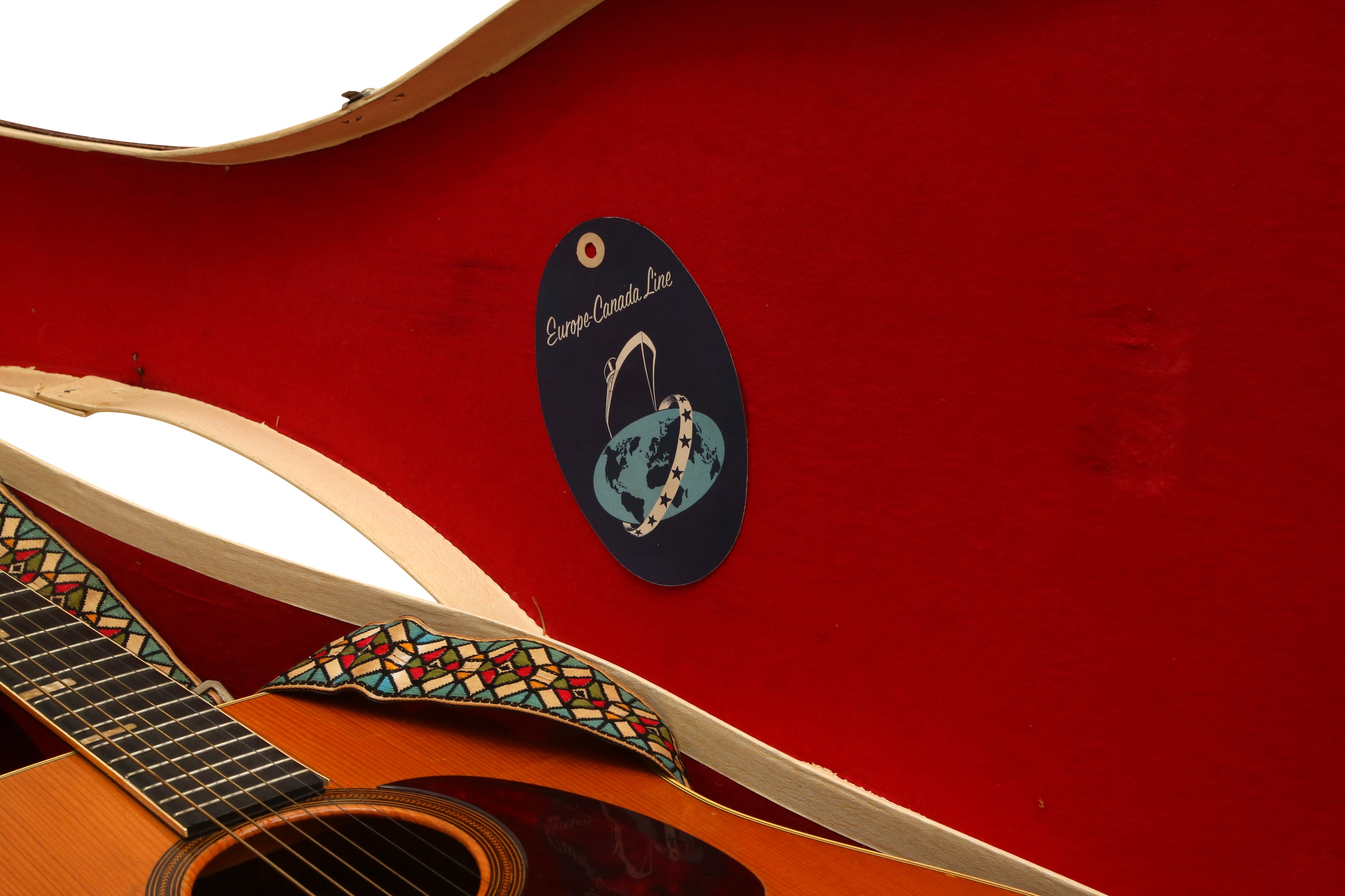 Lot 116 - A LEVIN LT-18 GOLIATH ACOUSTIC GUITAR,