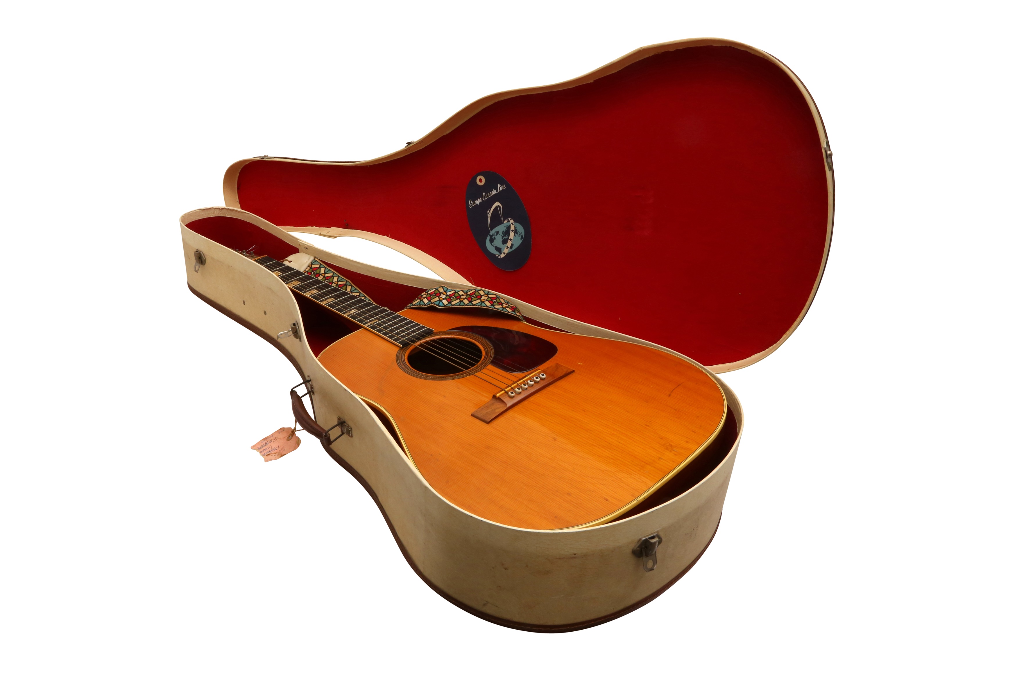 Lot 116 - A LEVIN LT-18 GOLIATH ACOUSTIC GUITAR,