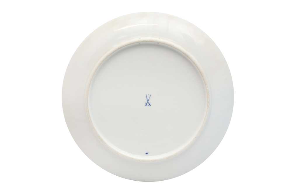 Lot 167 - A MEISSEN PORCELAIN HISTORY OF CROSSED