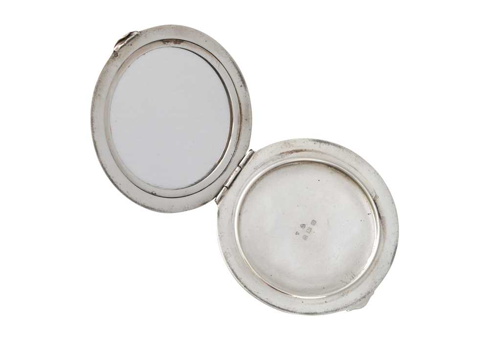 Lot 72 - A George VI sterling silver and guilloche