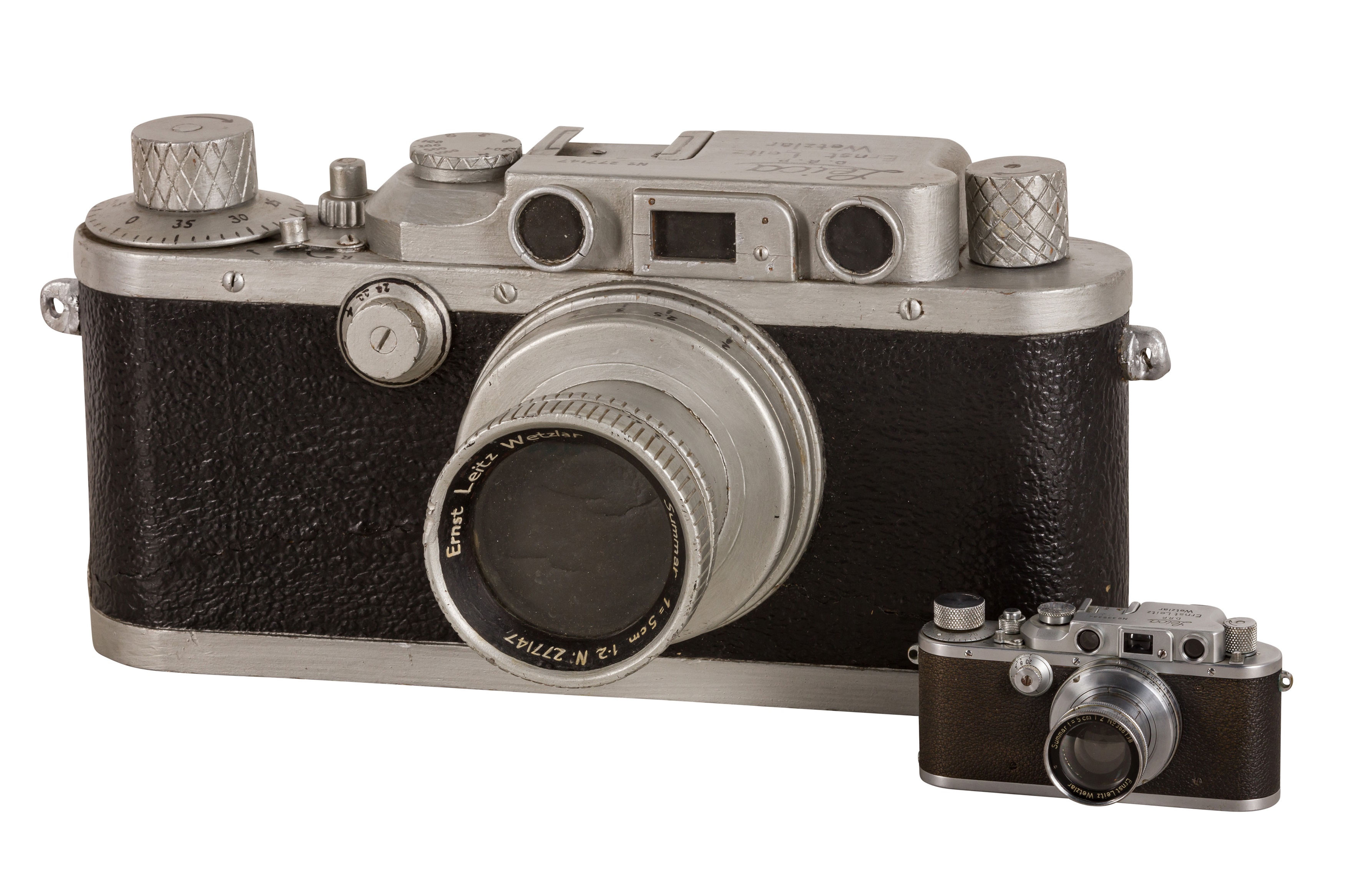 Lot 283 A Giant Leica III Riesen Model Rangefinder
