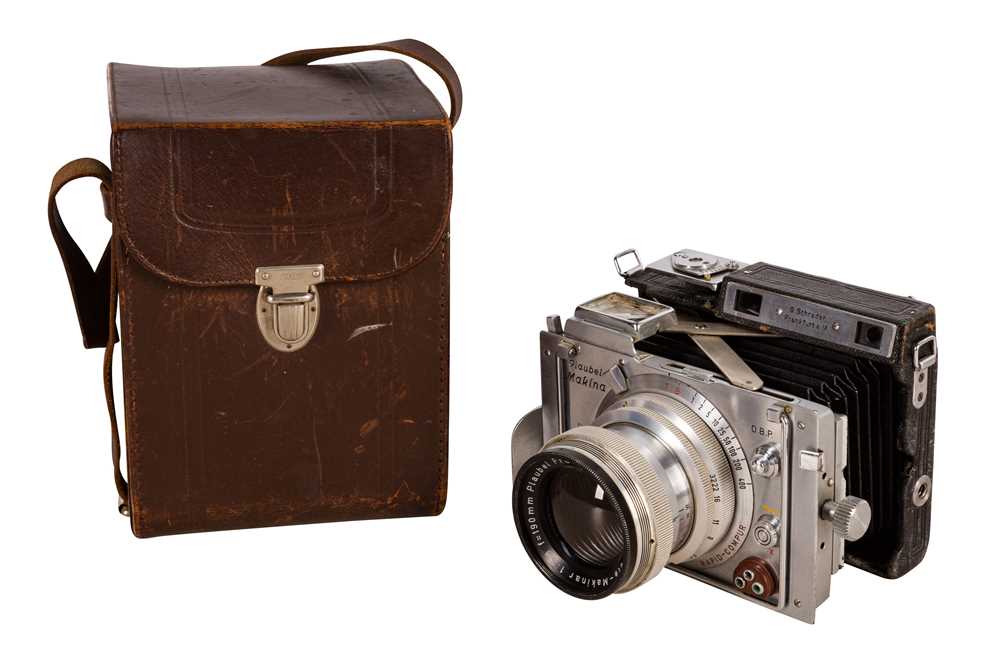 Lot 102 - A Plaubel Makina IIIR Medium Format