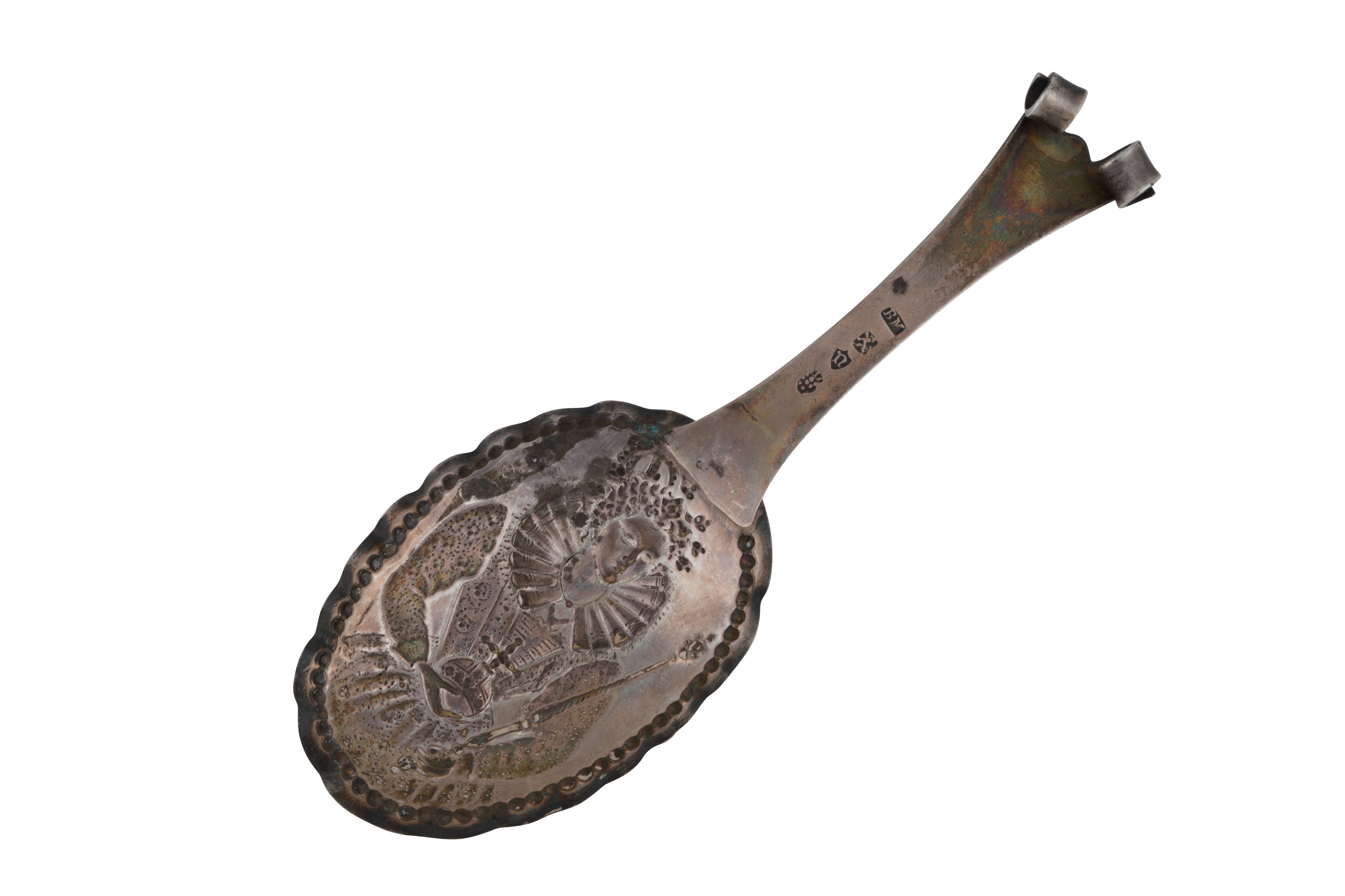 Lot 140 - An early 20th century German silver caddy