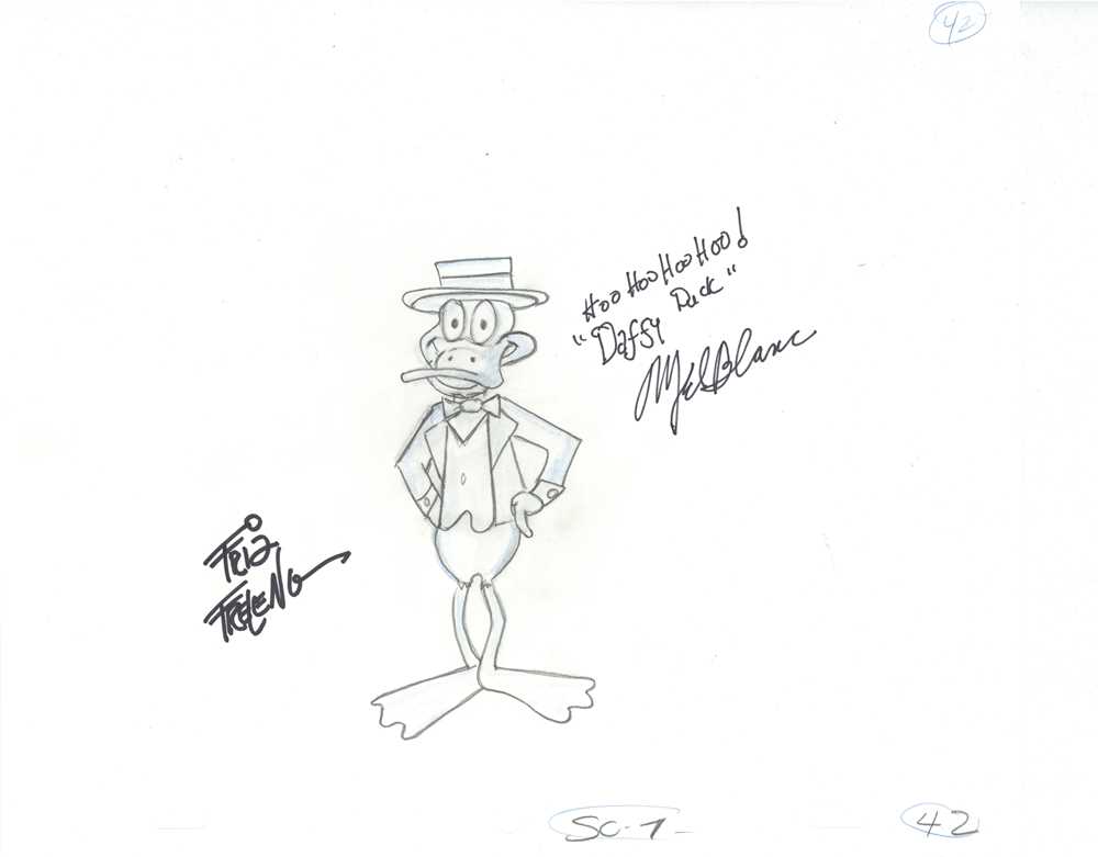 Lot 225 - Warner Bros. Productions.- Duffy Duck